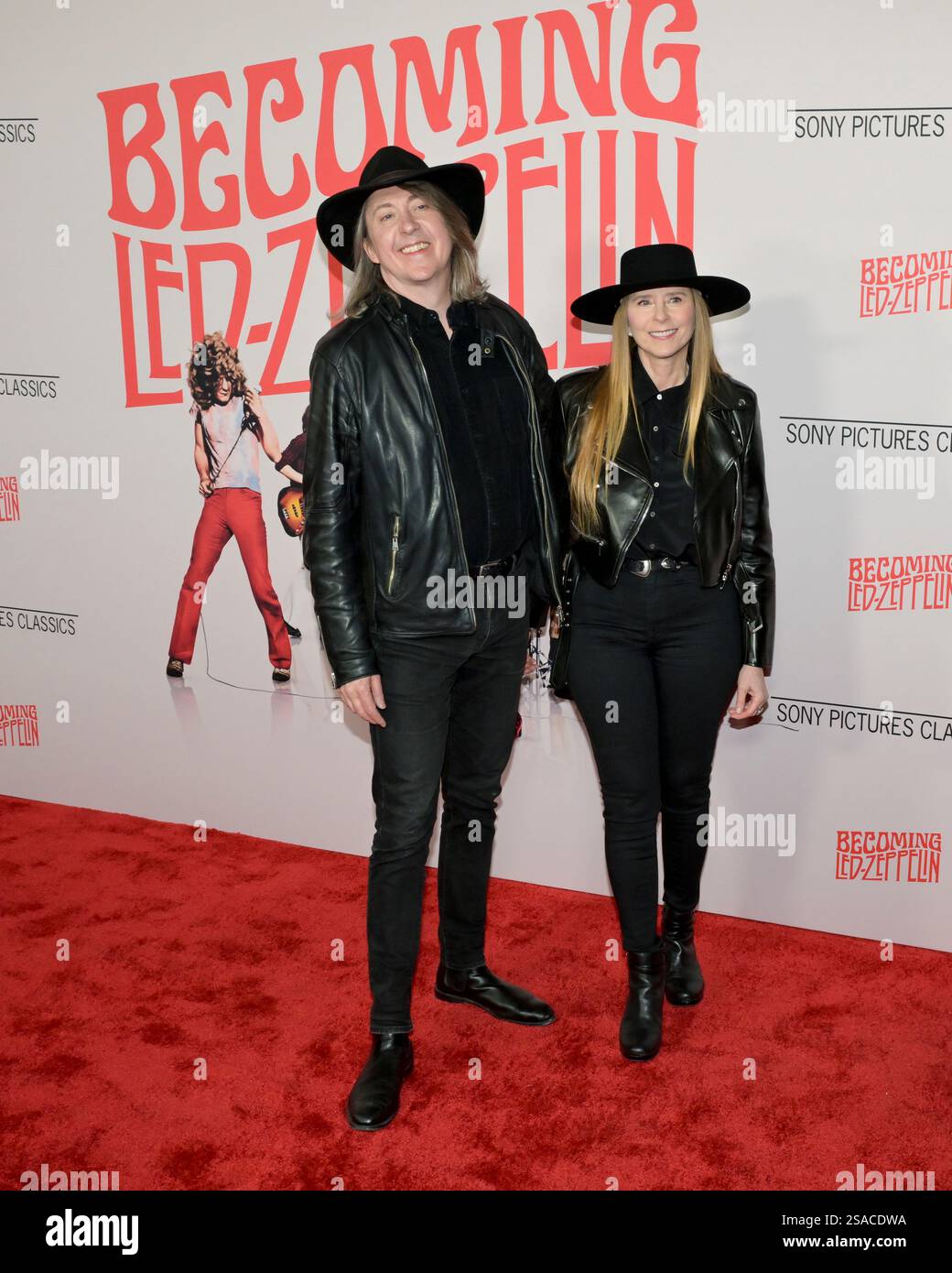 Hollywood, California, USA. 27th Jan, 2025. Bernard MacMahon, Allison ...