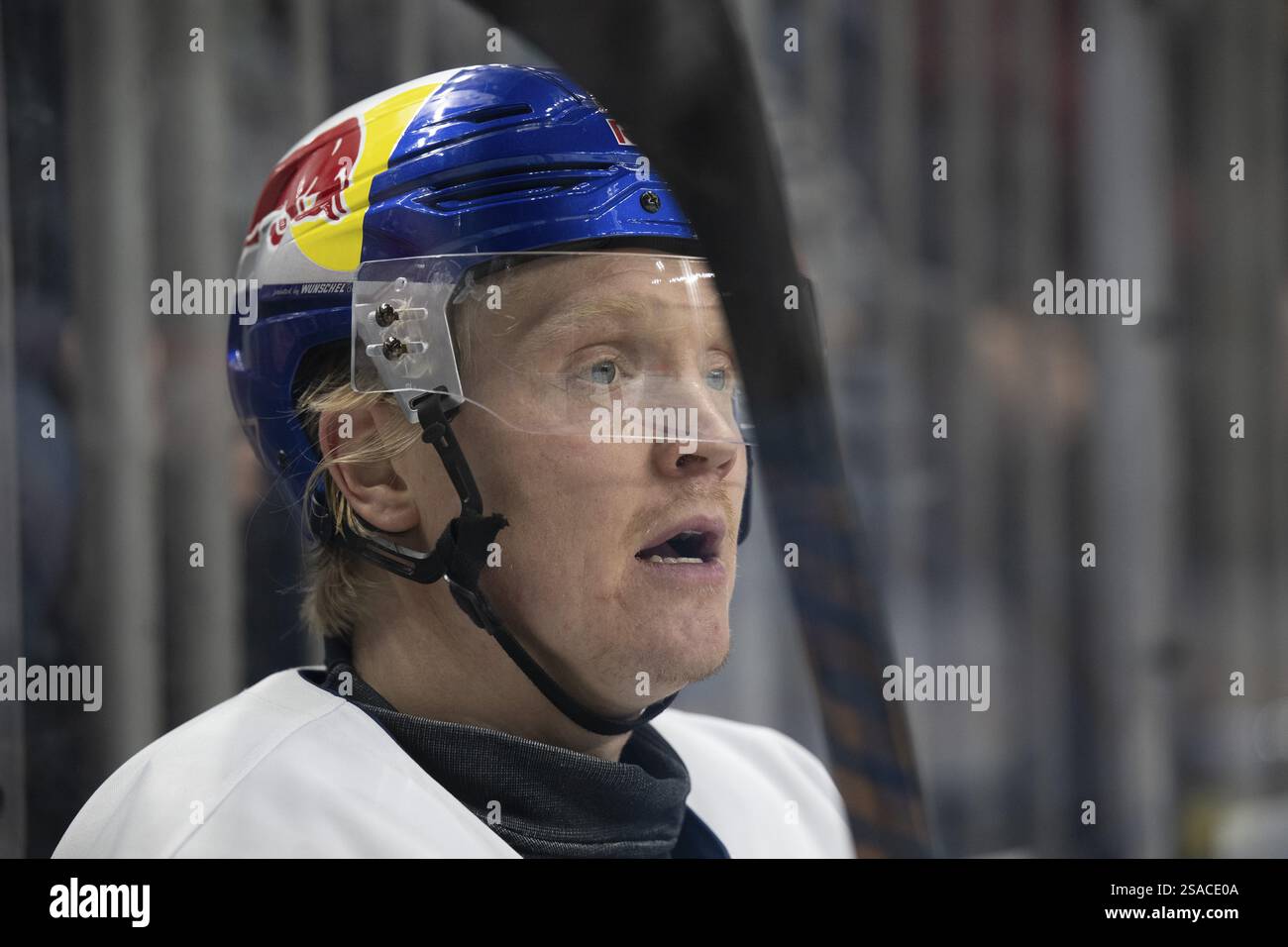 LanxessArena, Cologne, North Rhine-Westphalia, Emil Johansson (EHC Red ...