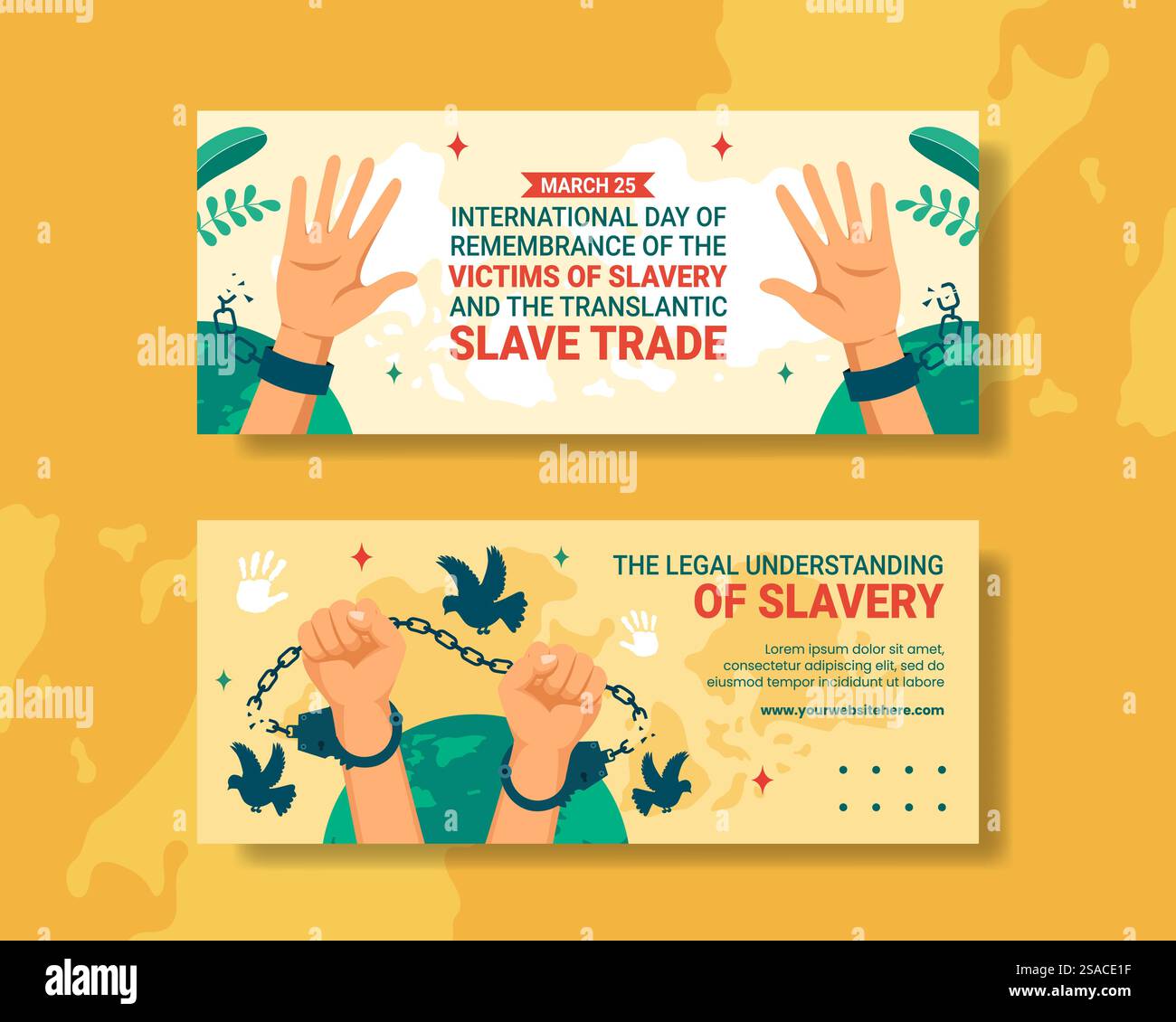 Slavery protection Stock Vector Images - Alamy