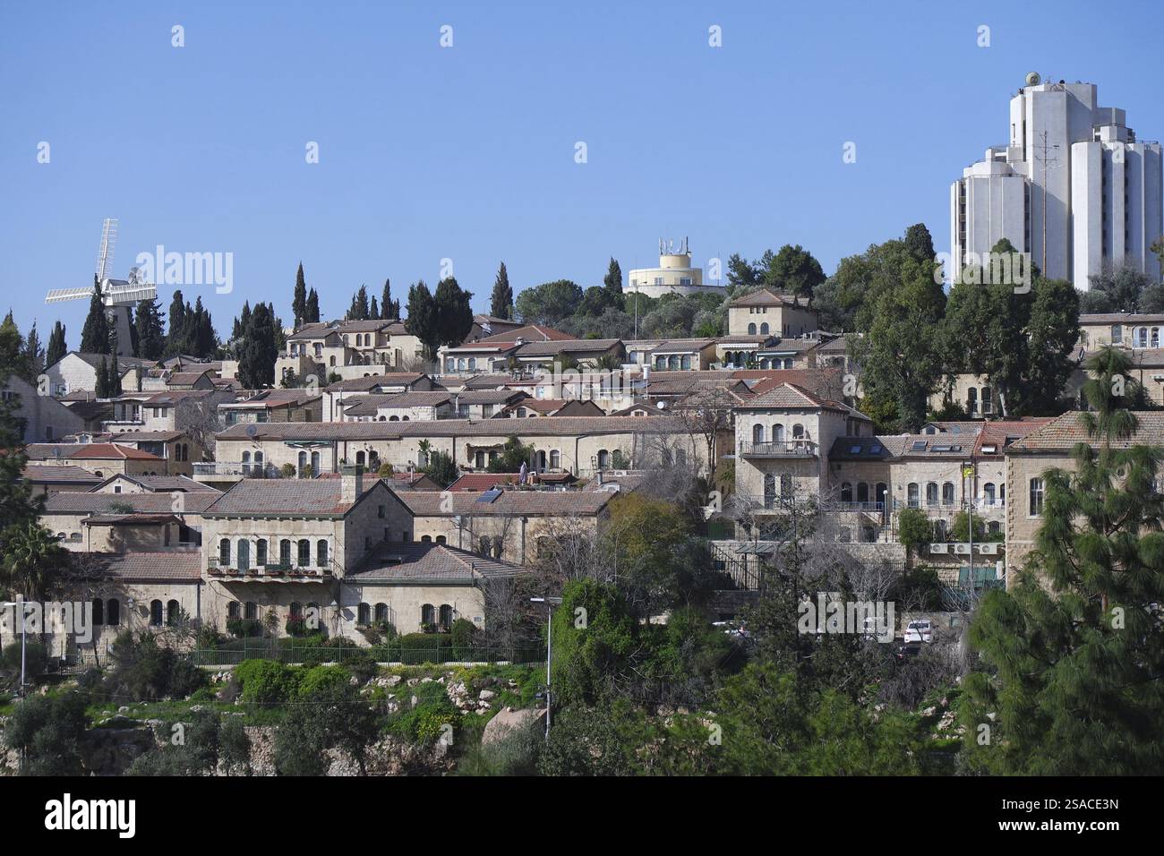 Neighbourhood of Jerusalem, Israel, Asia Stock Photo - Alamy