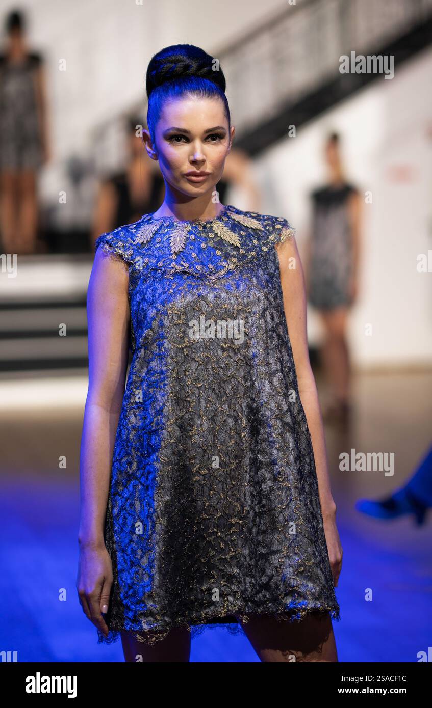 PARIS, FRANCE - JANUARY 29 French fashion designer, Franck Sorbier ...