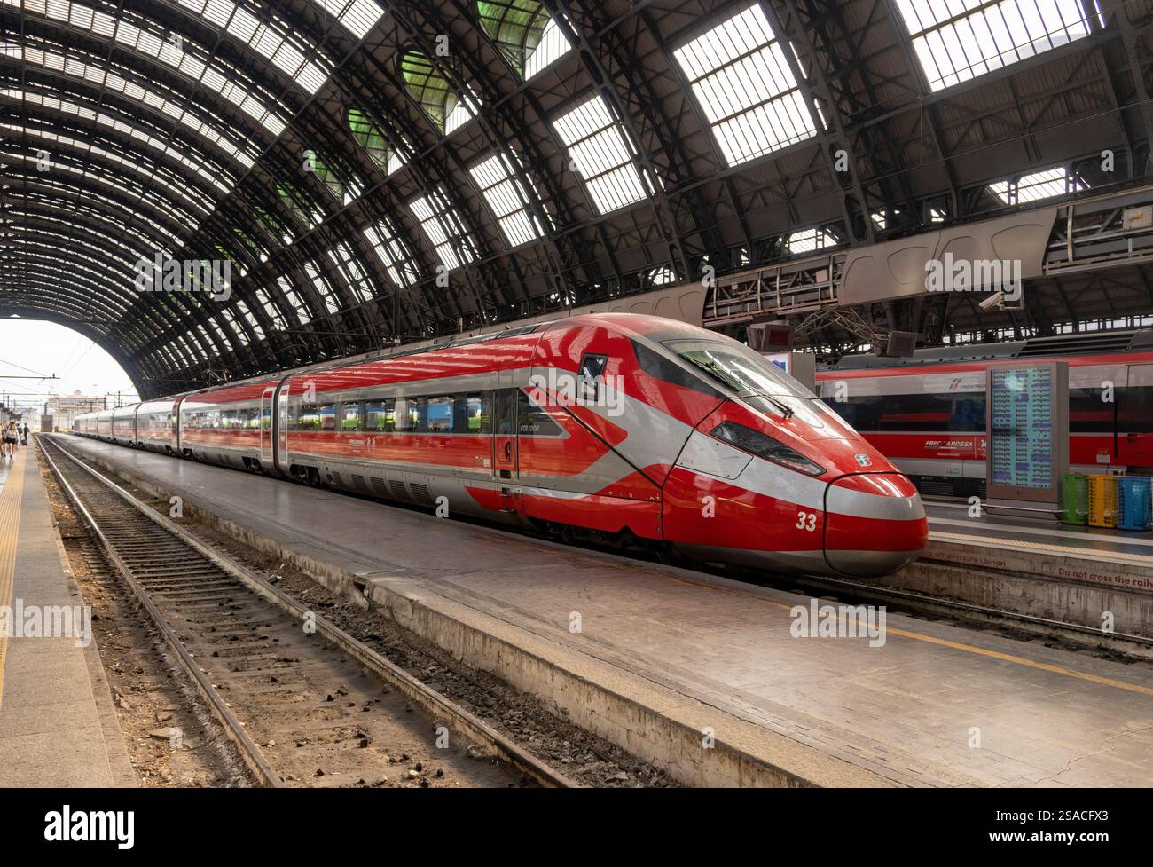 A Frecciarossa 1000 High Speed Train at Milan Stock Photo - Alamy