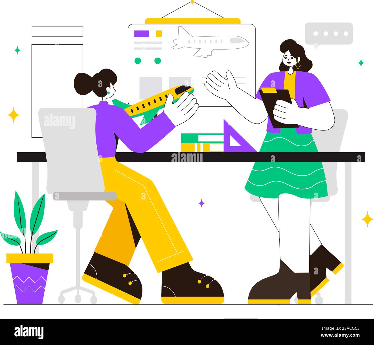 Handmade aircraft Stock Vector Images - Alamy