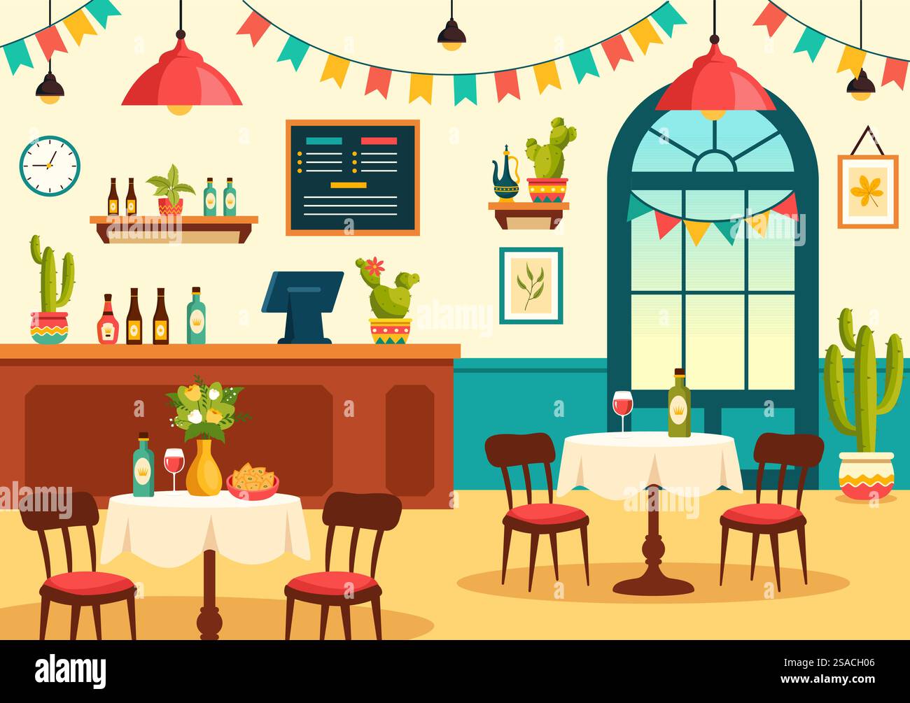 Cooking mexican tacos on Stock Vector Images - Alamy