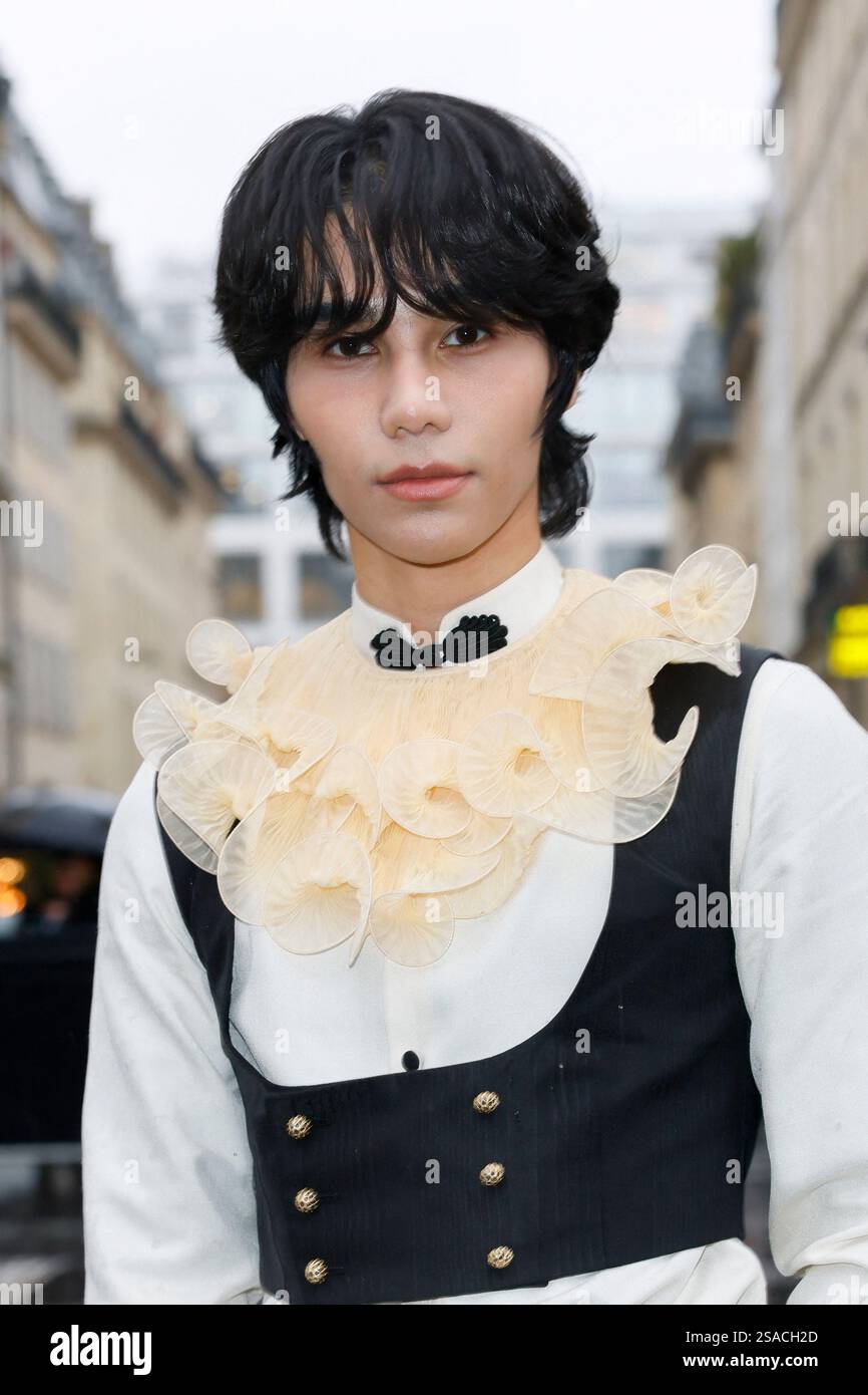 Jeff Satur arrives to Valentino fashion show during the Haute Couture ...