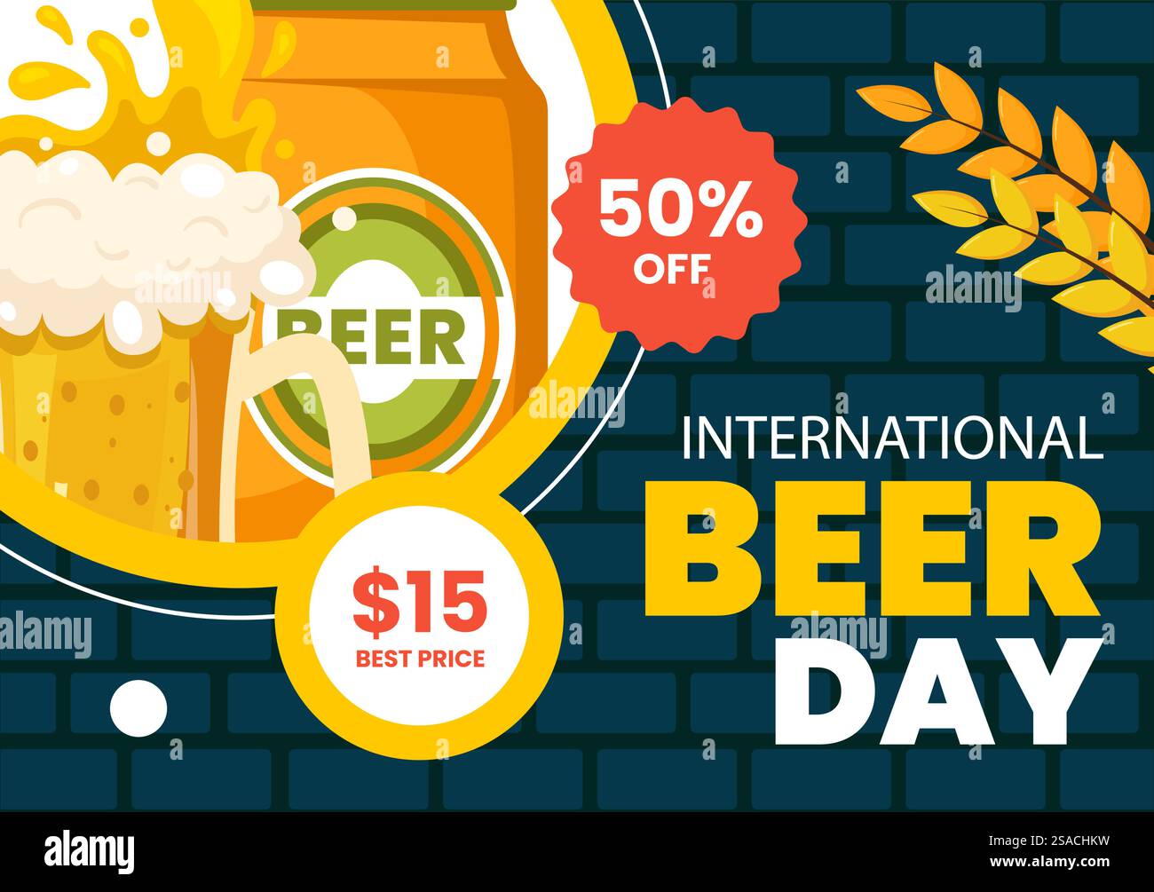 Vintage brewery usa Stock Vector Images - Alamy