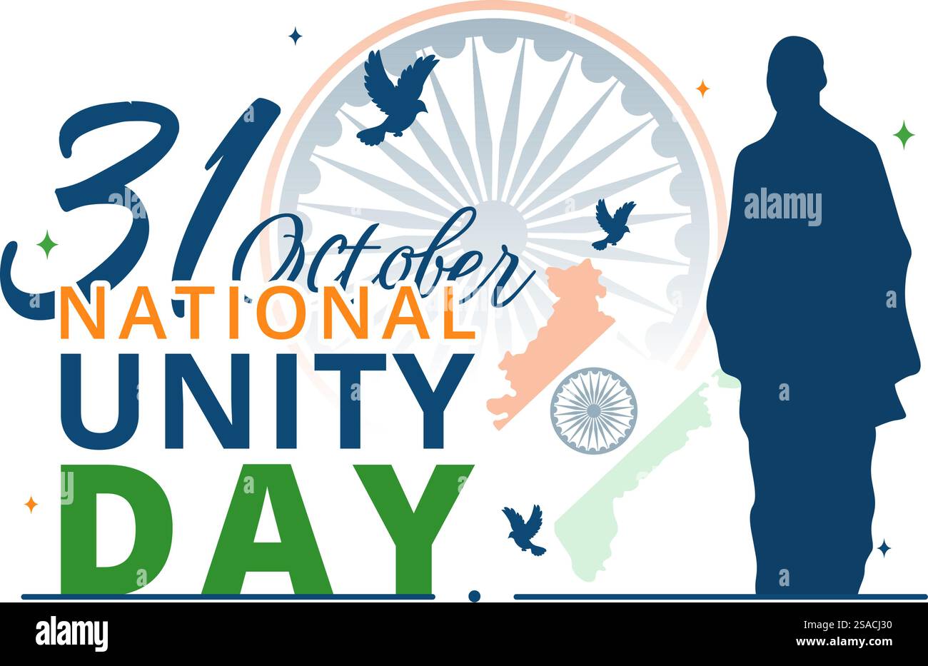 National Unity Day is Celebrated in India on 31 October with a Waving ...