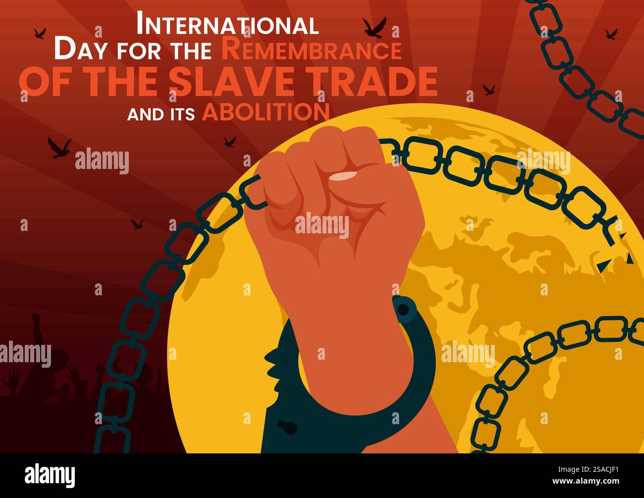 Vector illustration for International Day of the Remembrance of the ...