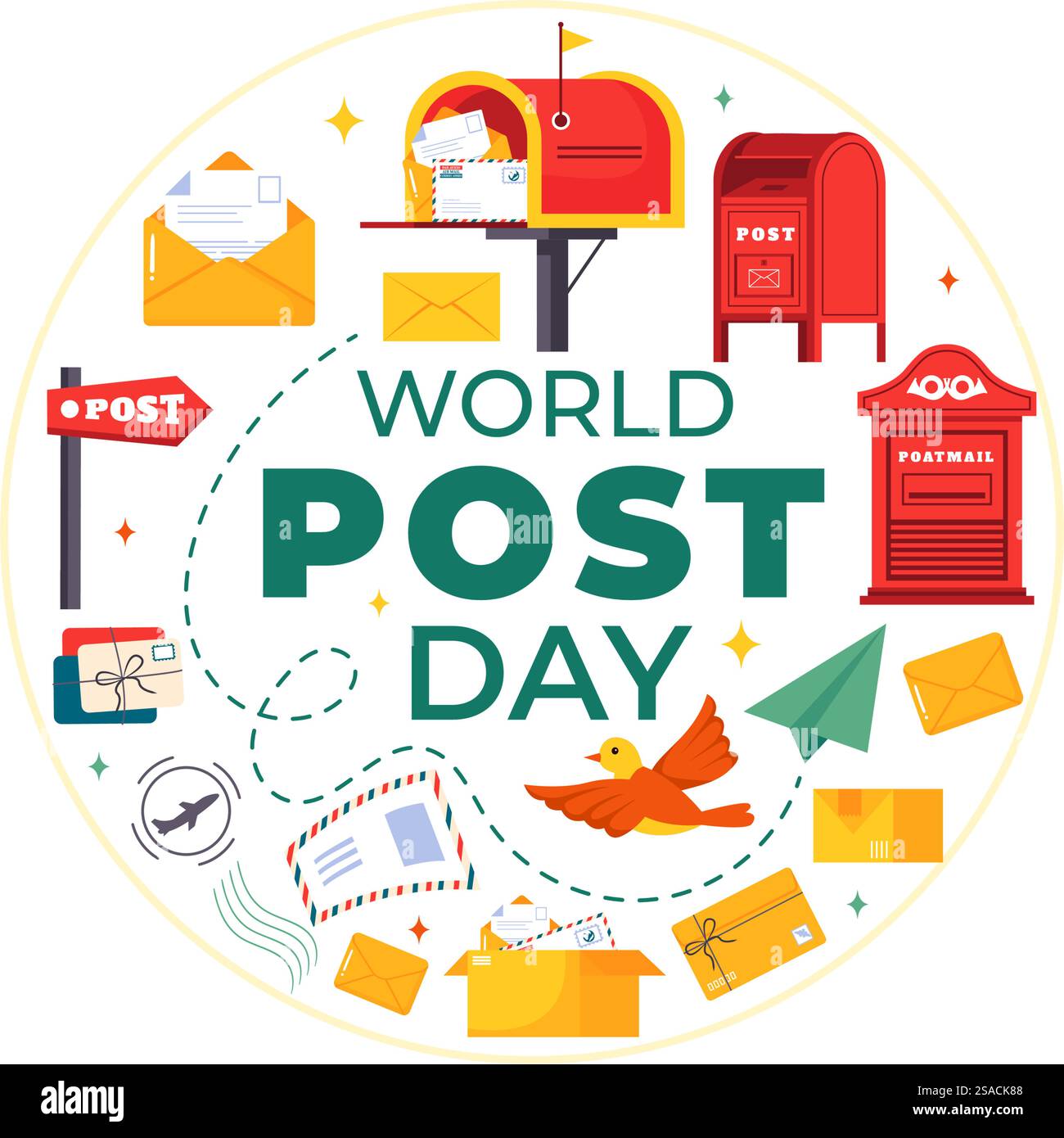 On a map Stock Vector Images - Alamy