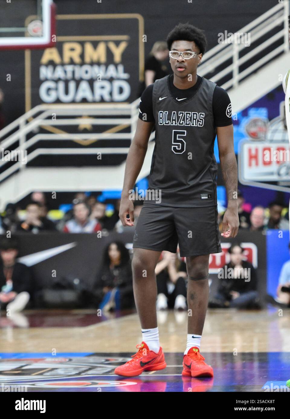 SPRINGFIELD, MA - JANUARY 18: Bryce James of Sierra Canyon (5) during ...