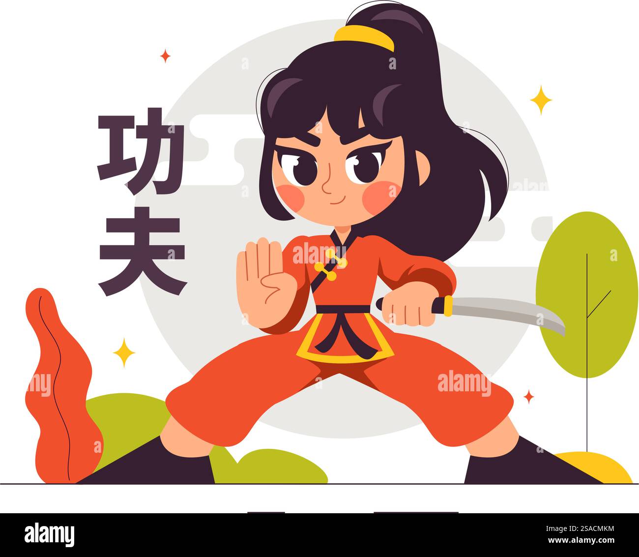 Chinese Translation: Kung Fu with People Demonstrating Chinese Martial ...