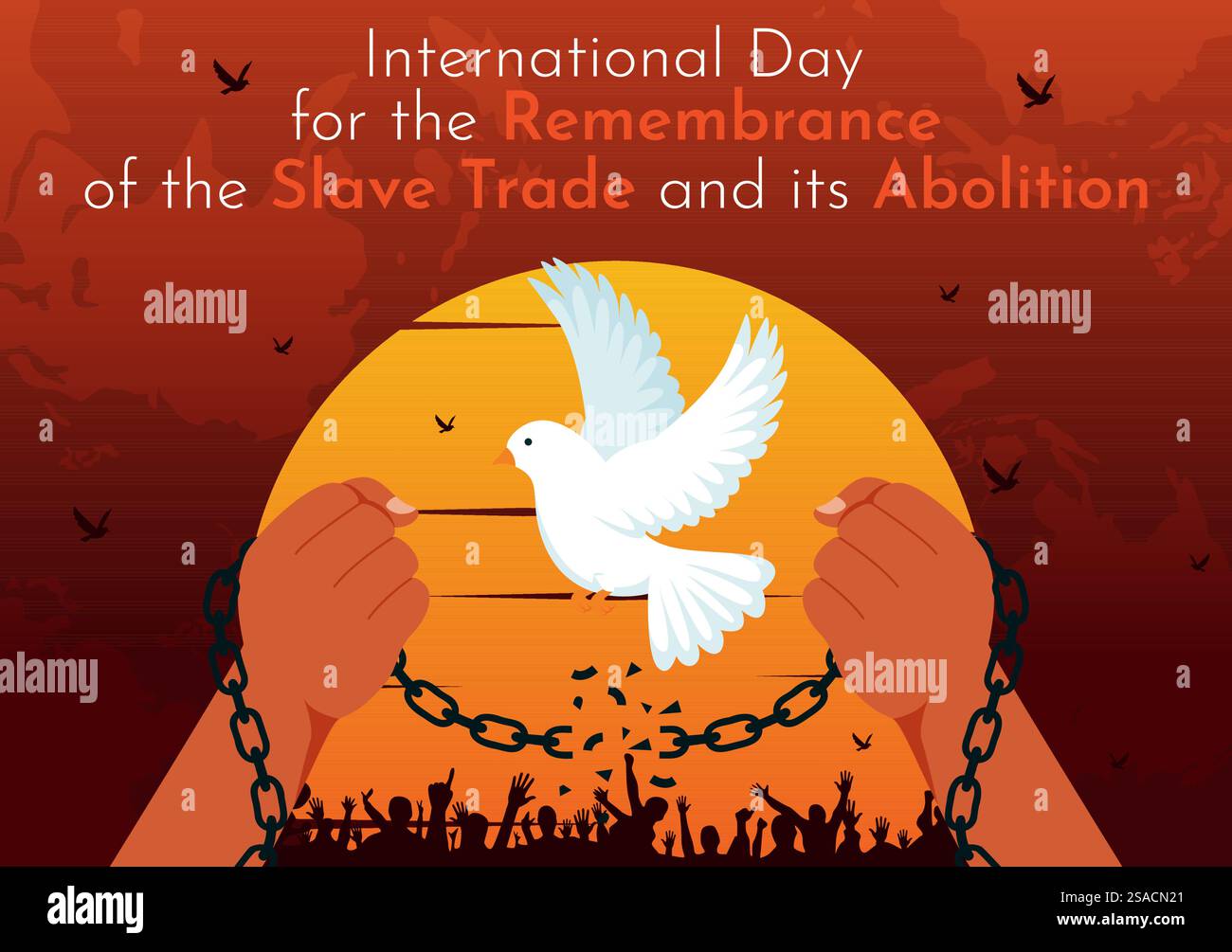 Vector illustration for International Day of the Remembrance of the ...