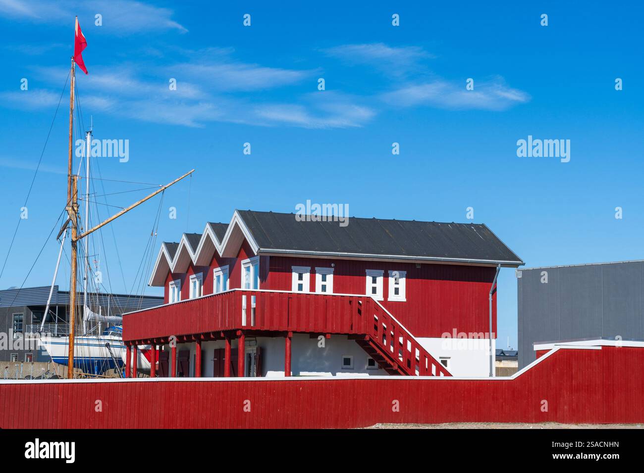 View of downtown Visby on Gotland in the Blatic Sea in Denmark in ...