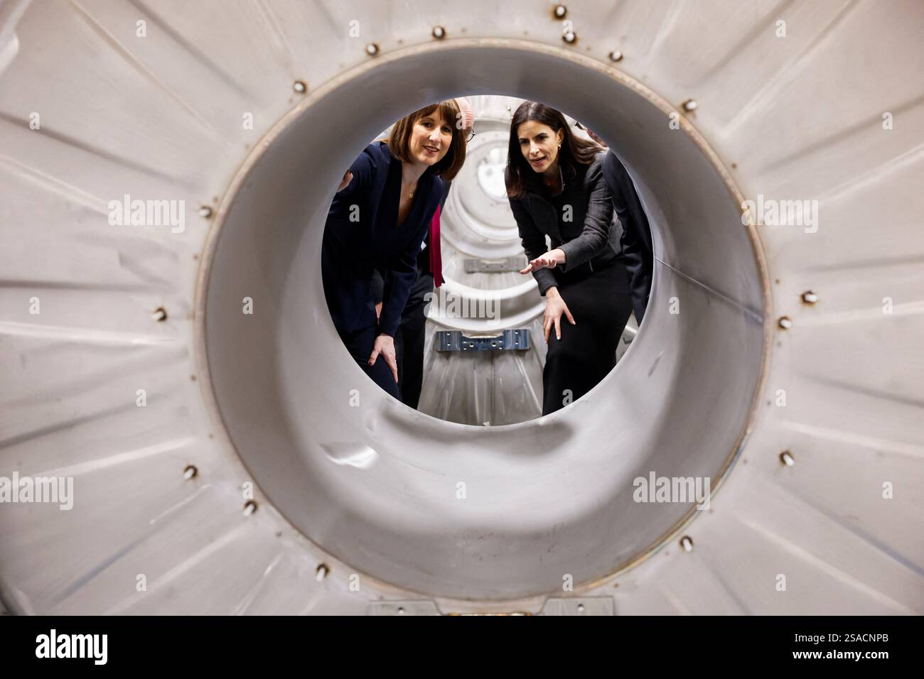 Chancellor Rachel Reeves and Managing Director of Great Britain and ...