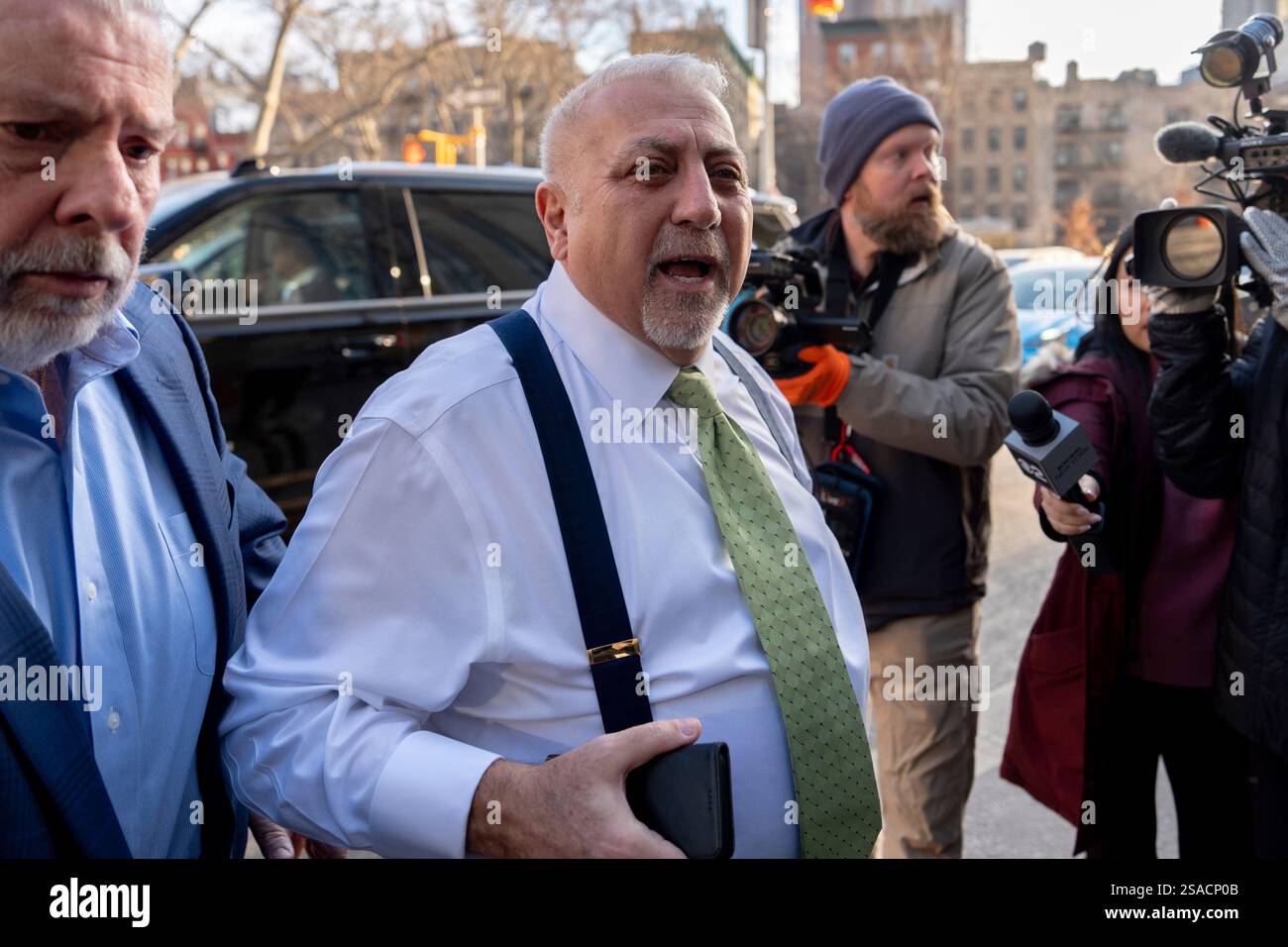 Fred Daibes arrives to federal court , Wednesday, Jan. 29, 2025, in New ...