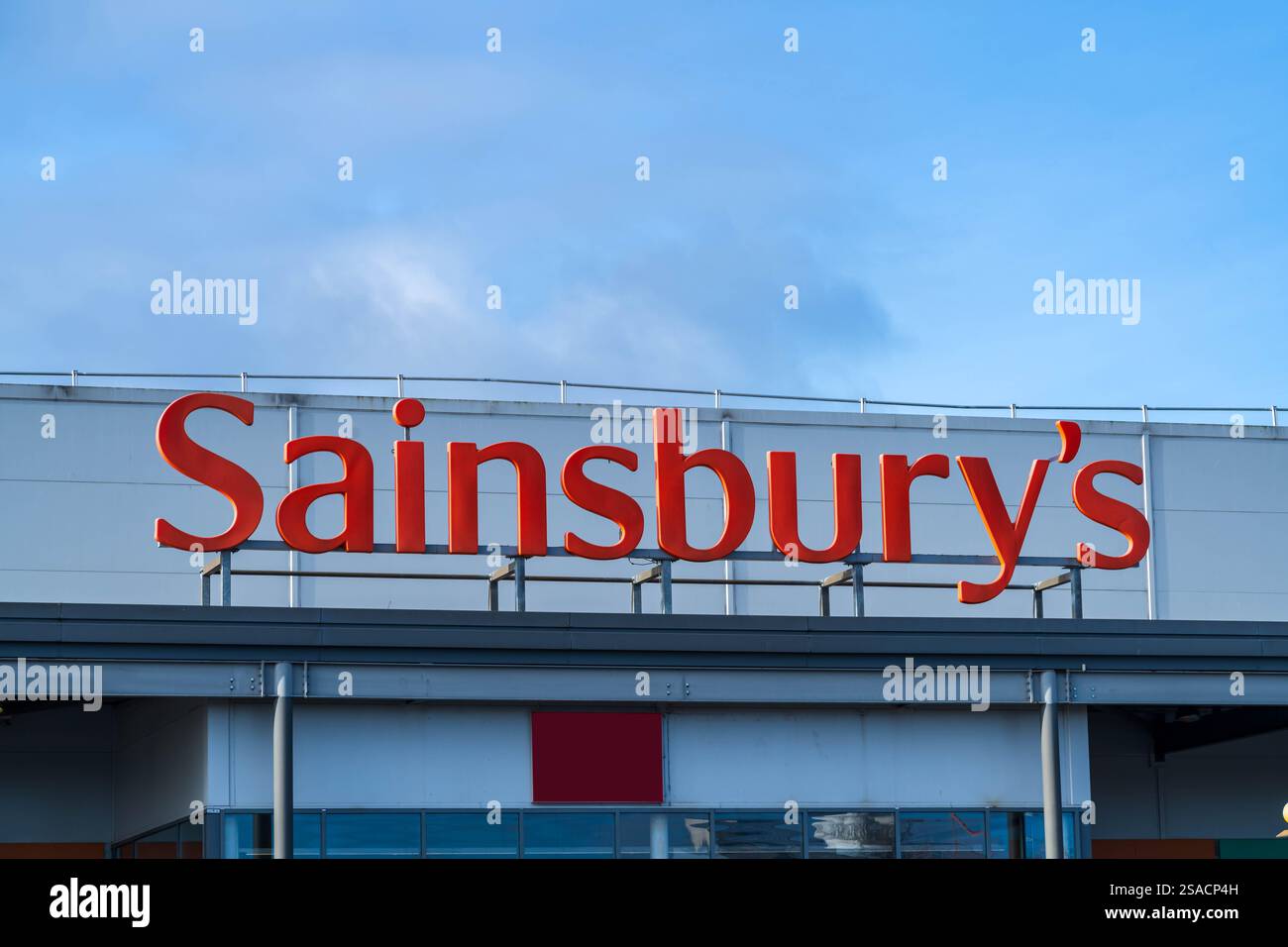 Wednesfield, UK – January20 2025: External signage of UK based ...
