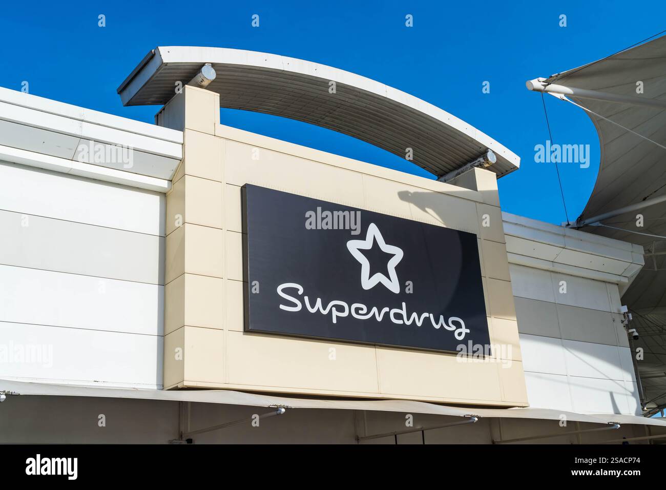 Wednesfield, UK – January20 2025: External signage of UK based health ...