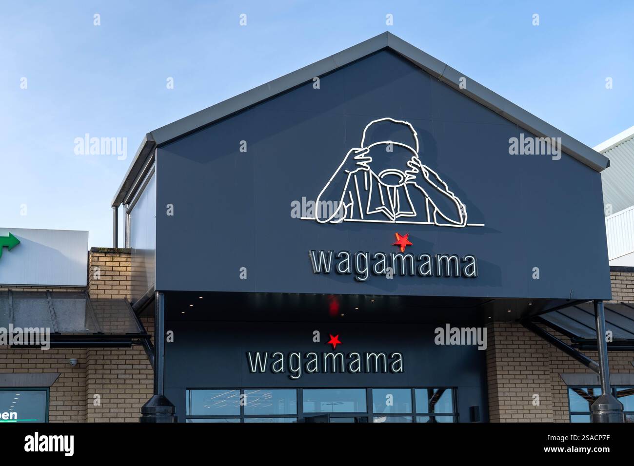 Wolverhampton, England – January 29 2025: UK Restaurant chain, Wagamama ...
