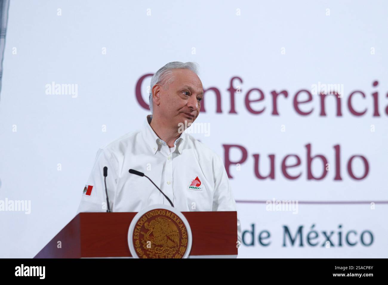 Mexico City, Mexico. 29th Jan, 2025. Victor Rodríguez Padilla, General ...