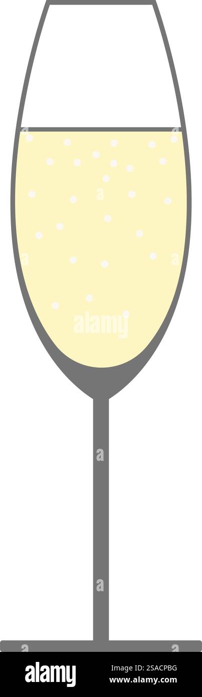 Vector illustration cup bubble Cut Out Stock Images & Pictures - Alamy