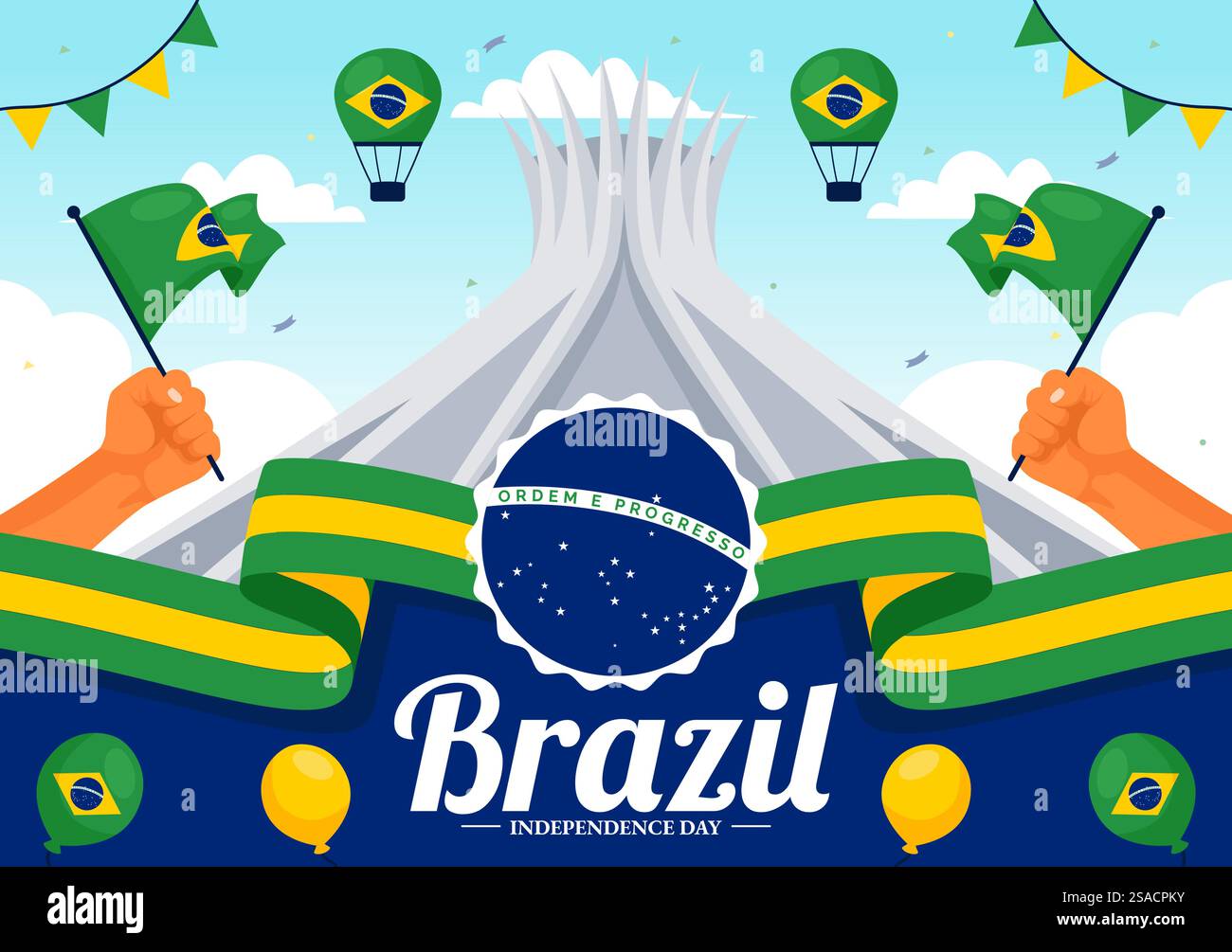 National holiday in brazil Stock Vector Images - Alamy