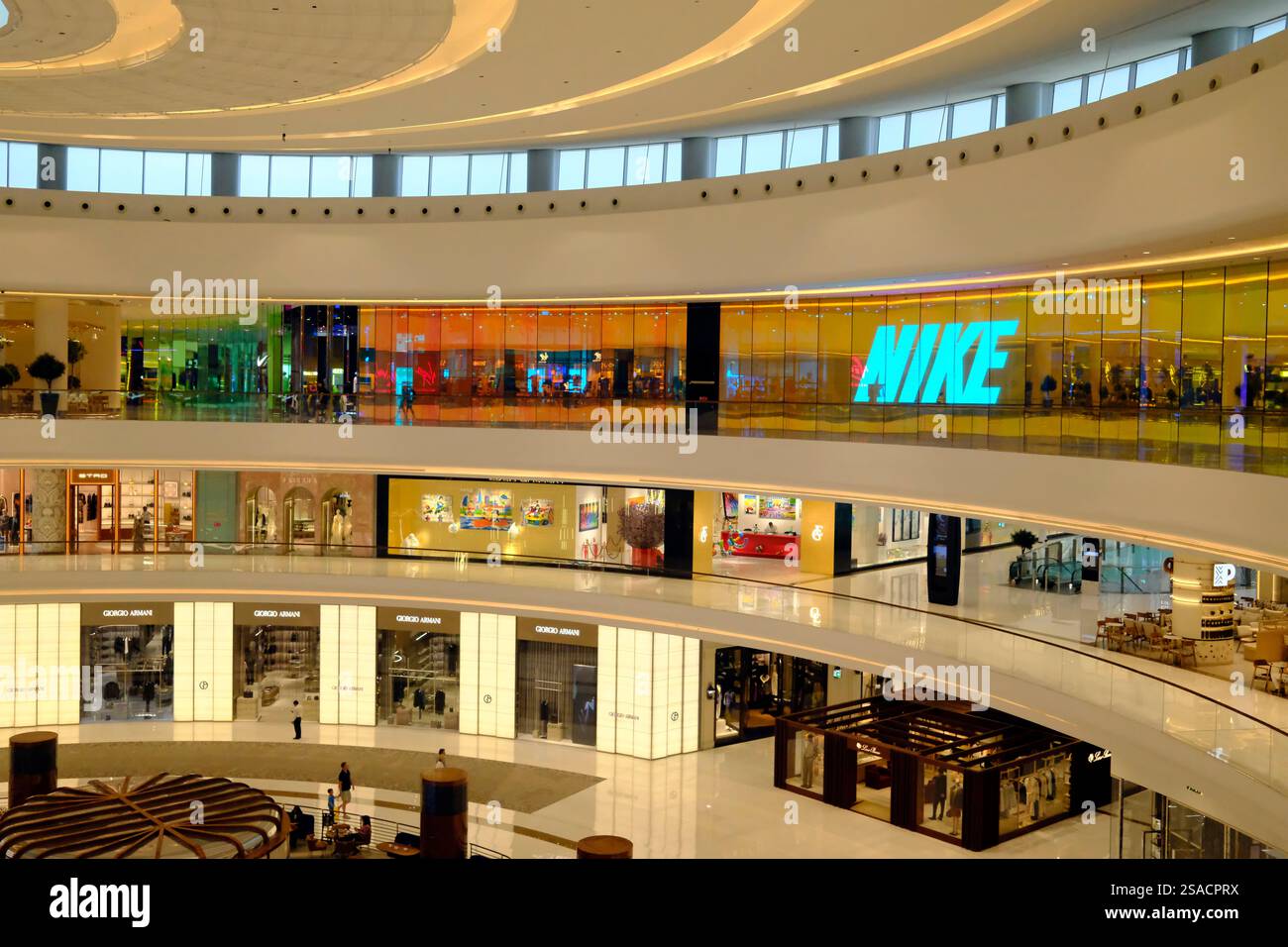 Dubai mall is the world's largest shopping centre. Nike. Dubai, UAE ...