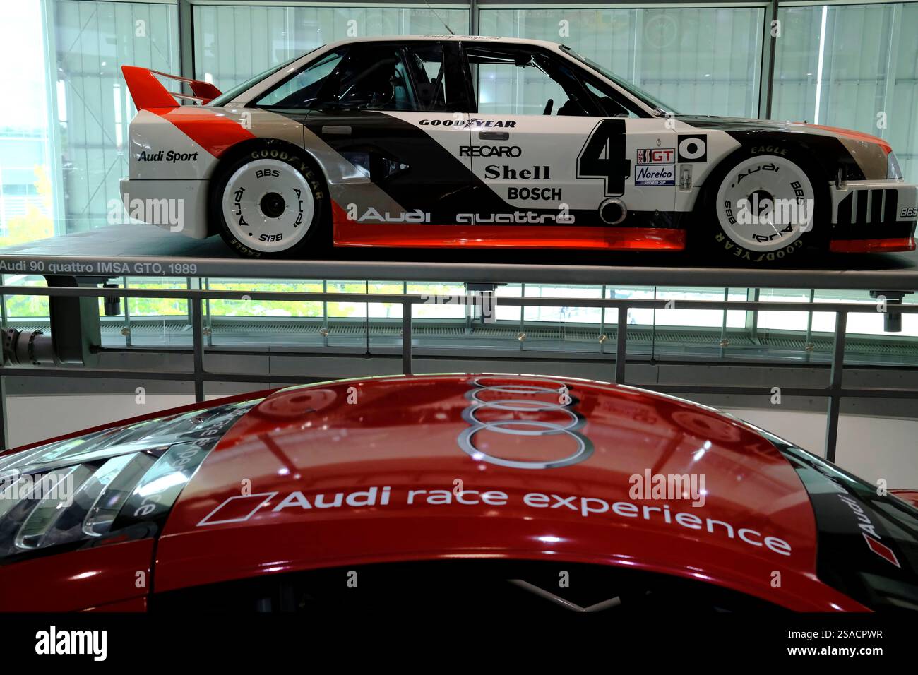 Audi Automobile Museum. Historic collection of Audi racing cars ...