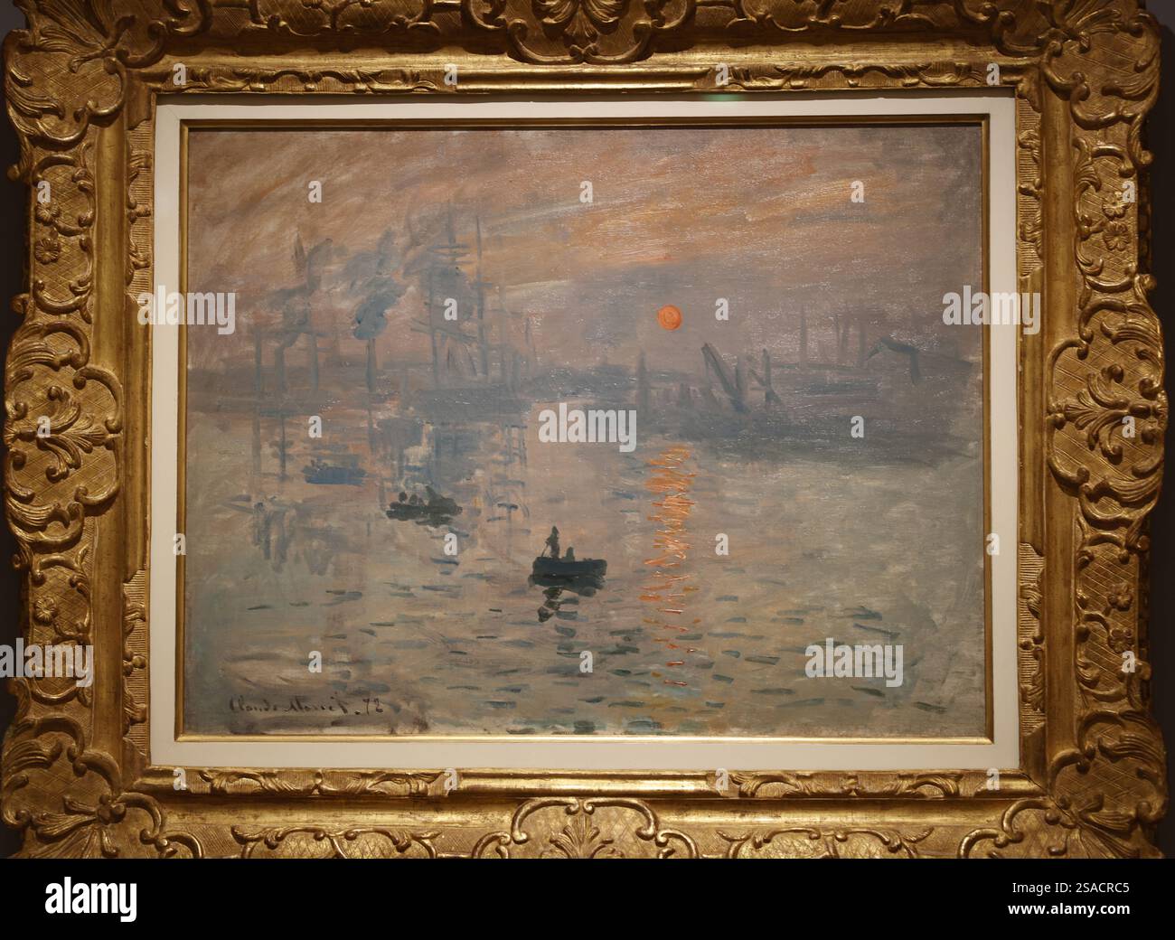 Marmottan Monet Museum, Paris, France.Claude Monet, Impression, Rising ...