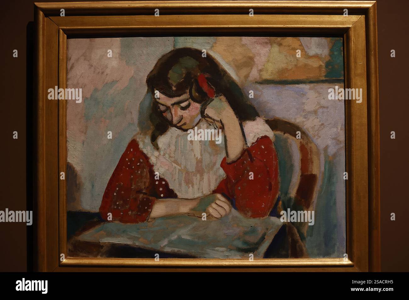 Petit Palais museum, Paris, France.Henri Matisse, Marguerite reading ...