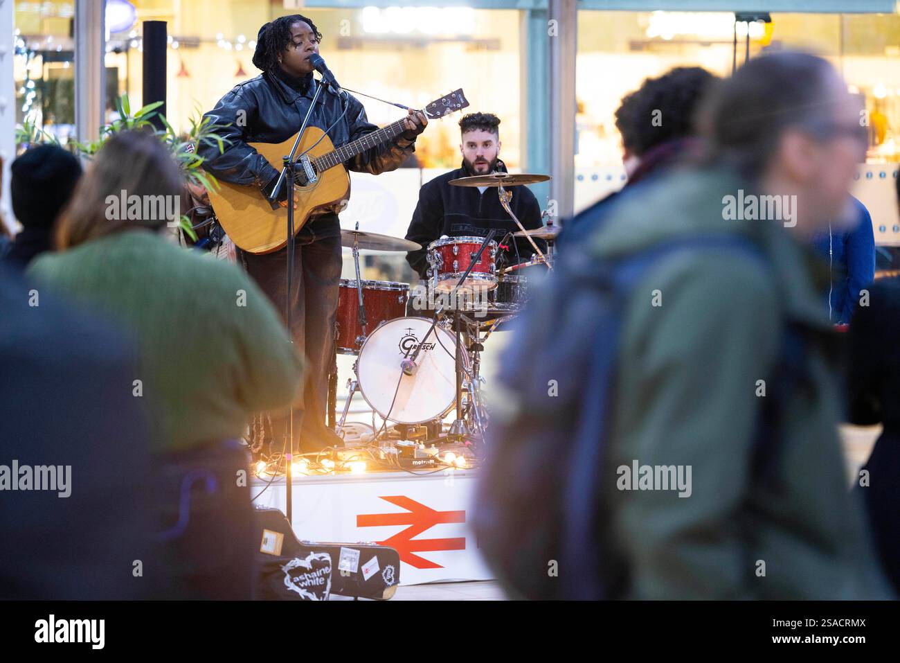 EDITORIAL USE ONLY Jazz and neo-soul inspired artist Ashaine White ...