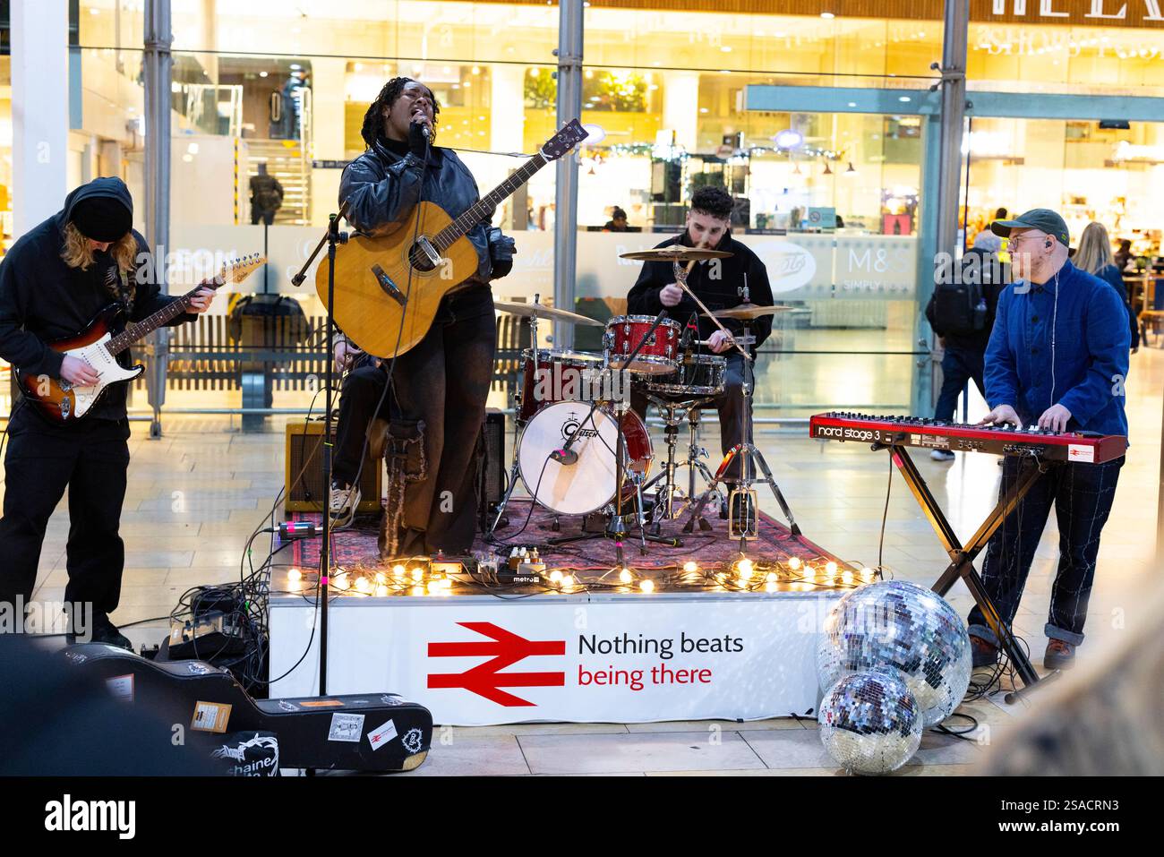 EDITORIAL USE ONLY Jazz and neo-soul inspired artist Ashaine White ...