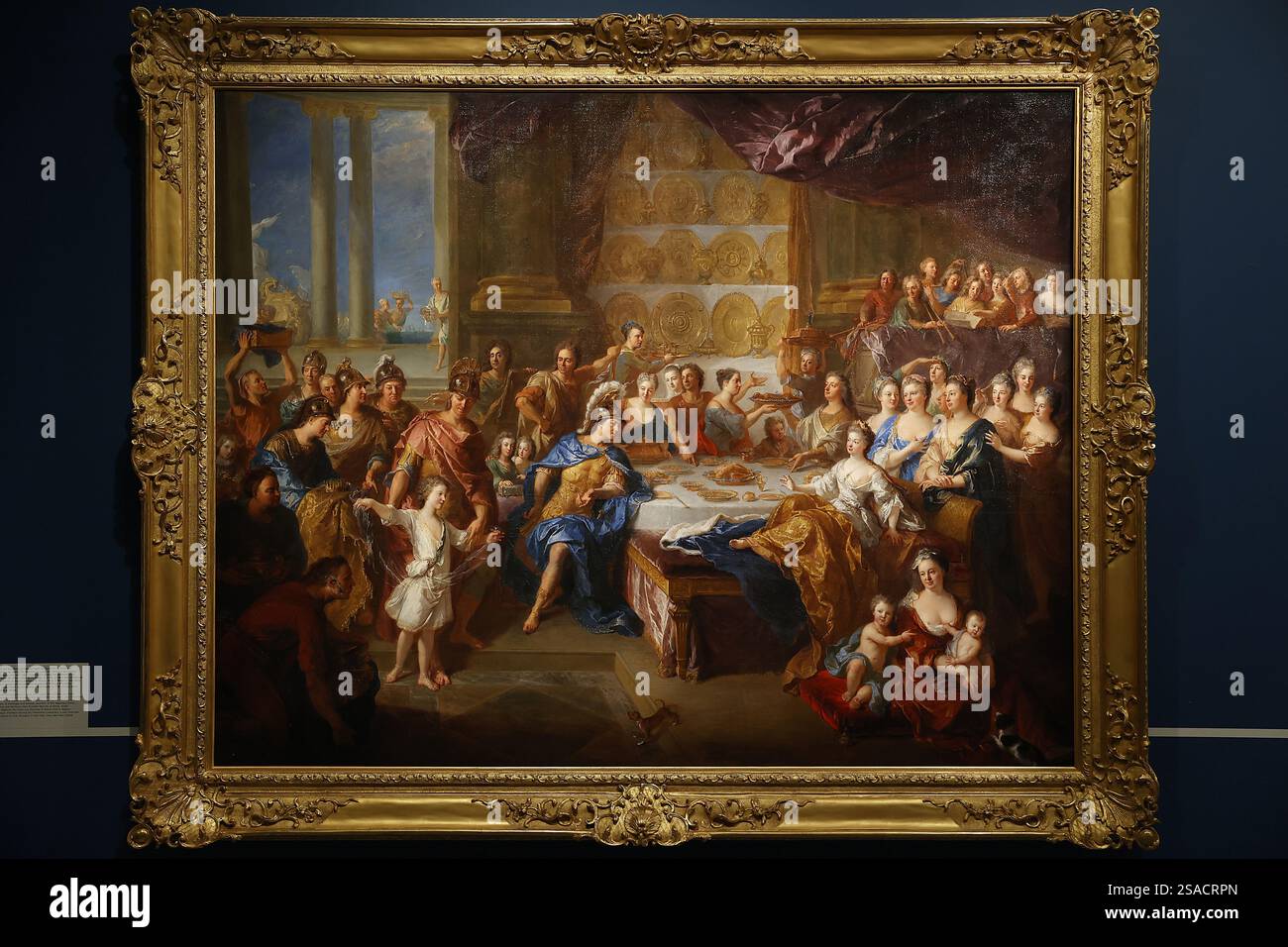 Carnavalet museum, Paris, France.Francois de Troy, The Feast of Dido ...