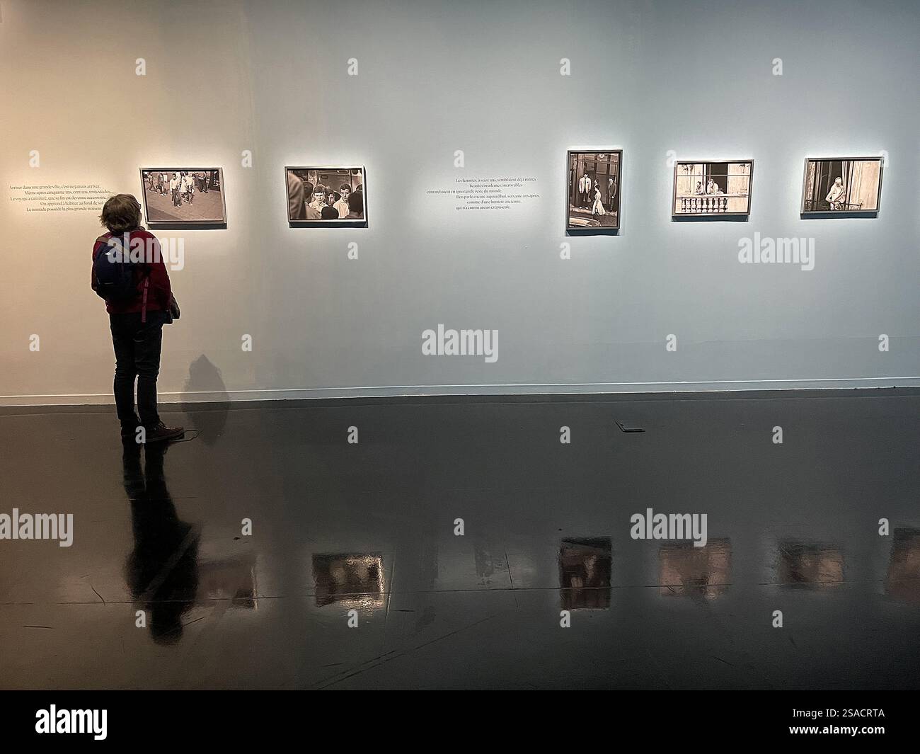 Raymond Depardon- Kamed Daoud show at Institut du Monde Arabe, Paris, France Stock Photo - Alamy