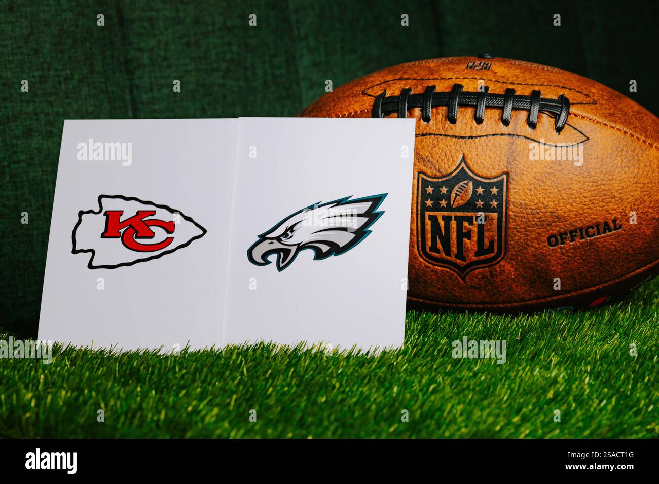 NEW ORLEANS, USA, JANUARY 27, 2025: Kansas City Chiefs vs. Philadelphia ...