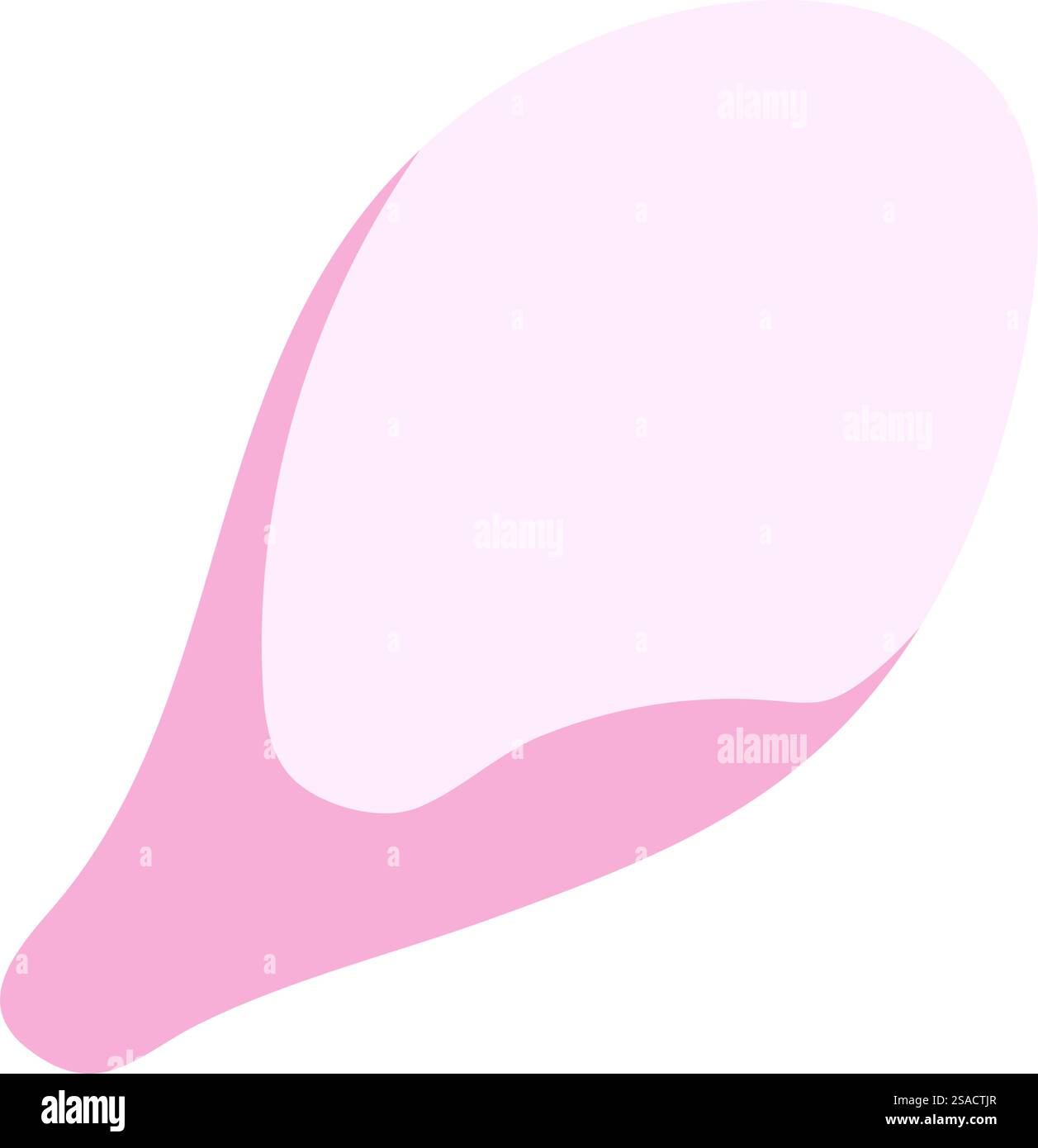 Vector illustration realistic pink Cut Out Stock Images & Pictures - Alamy