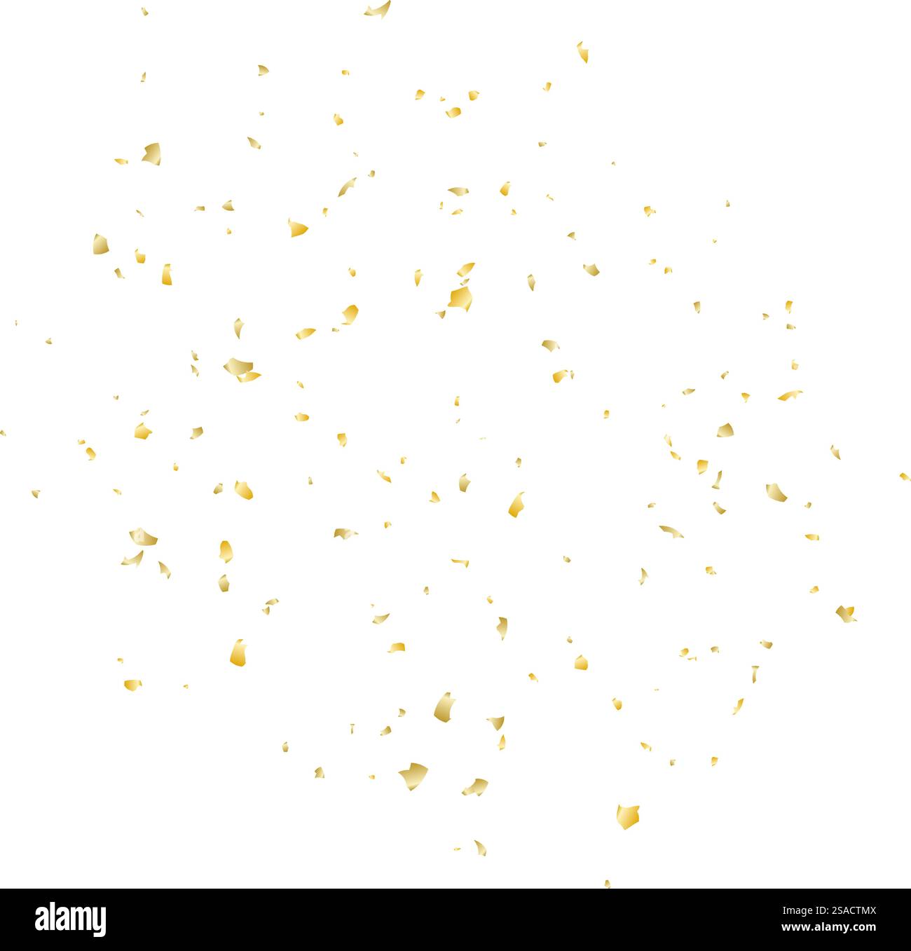 Festive background golden confetti Stock Vector Images - Alamy