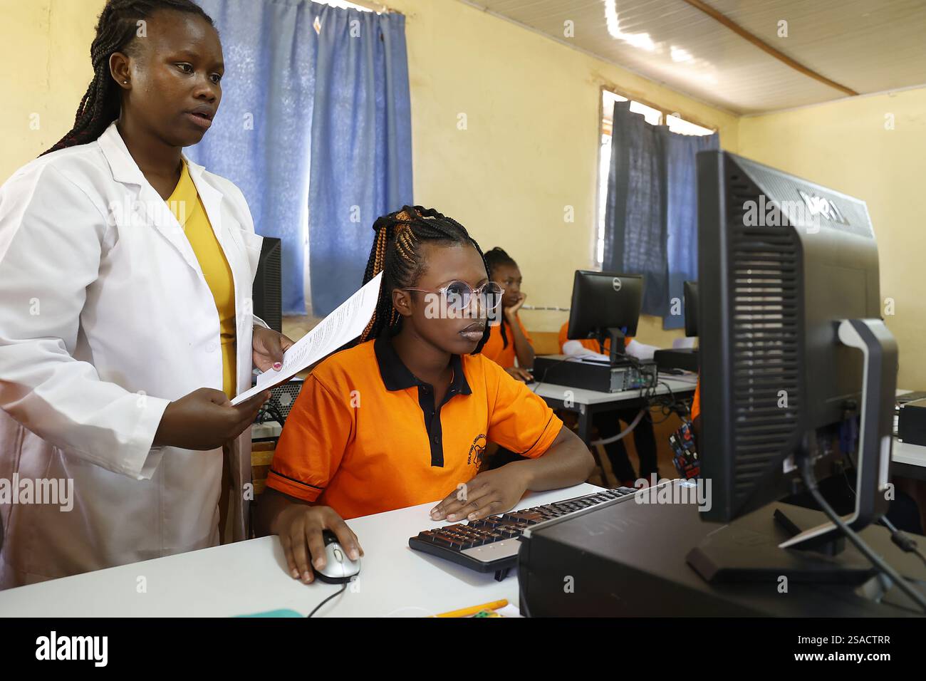 Kolping vocational training centre, Kilimambogo, Kenya Stock Photo - Alamy