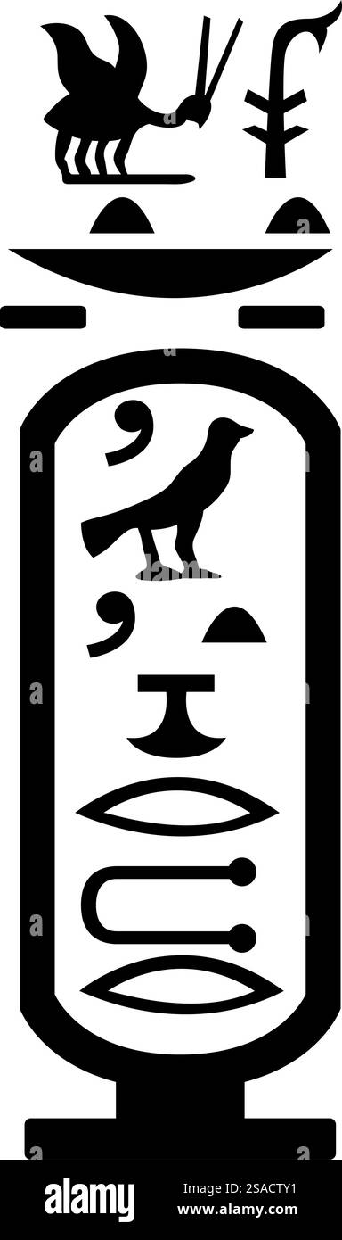 Egyptian hieroglyph element. Helps creat an historicaal aaand trvel ...