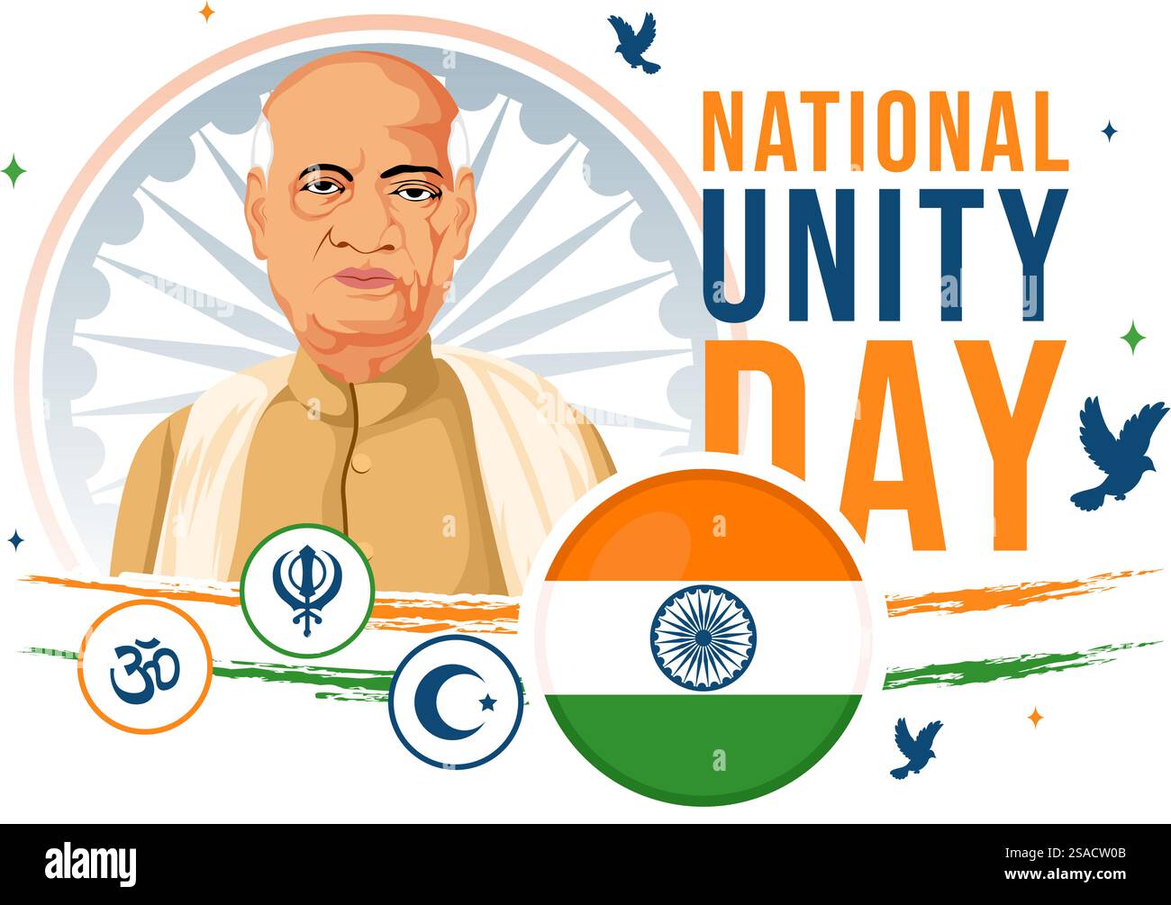 National Unity Day is Celebrated in India on 31 October with a Waving ...