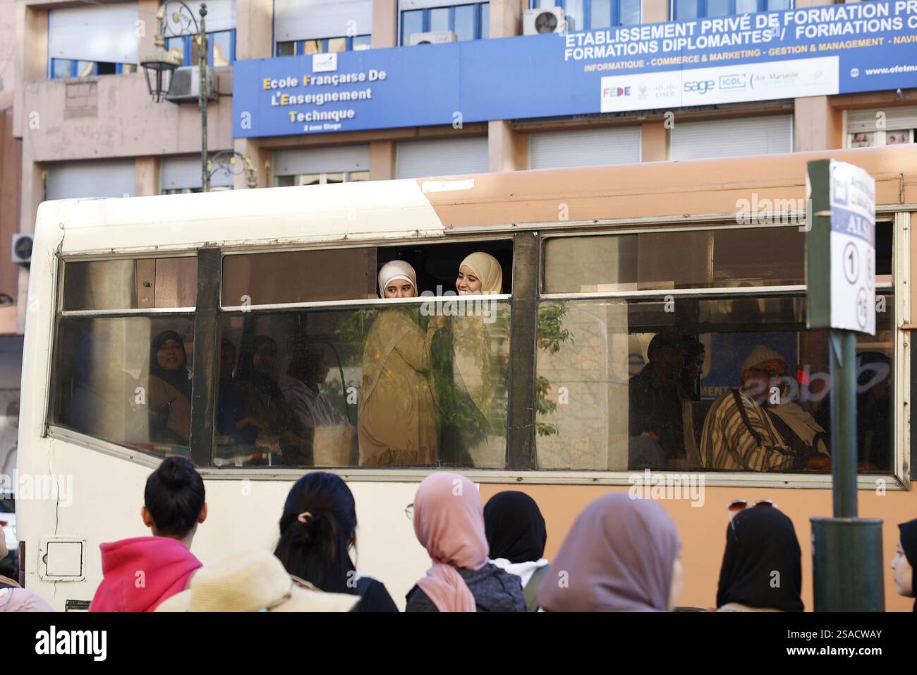 Bus marrakesh hi-res stock photography and images - Alamy
