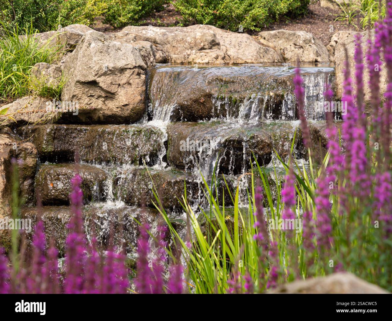 Man made waterfall hi-res stock photography and images - Alamy