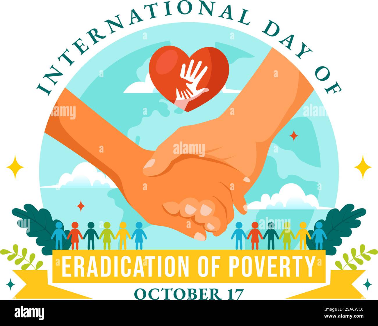 People living in poverty Stock Vector Images - Alamy