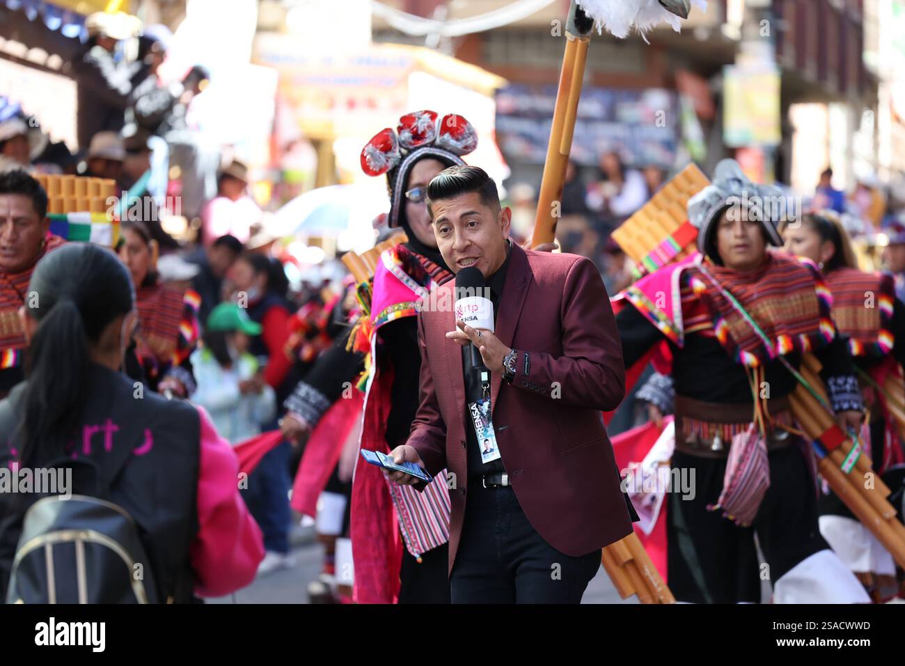 La Paz Bolivia taken on the sidelines of the Fiesta del Gran Poder ...