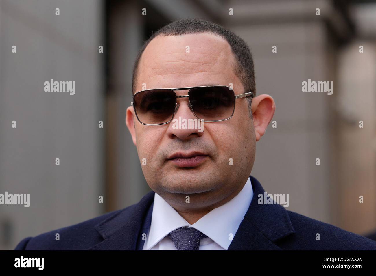 Wael Hana departs Manhattan federal court after his sentencing on a ...