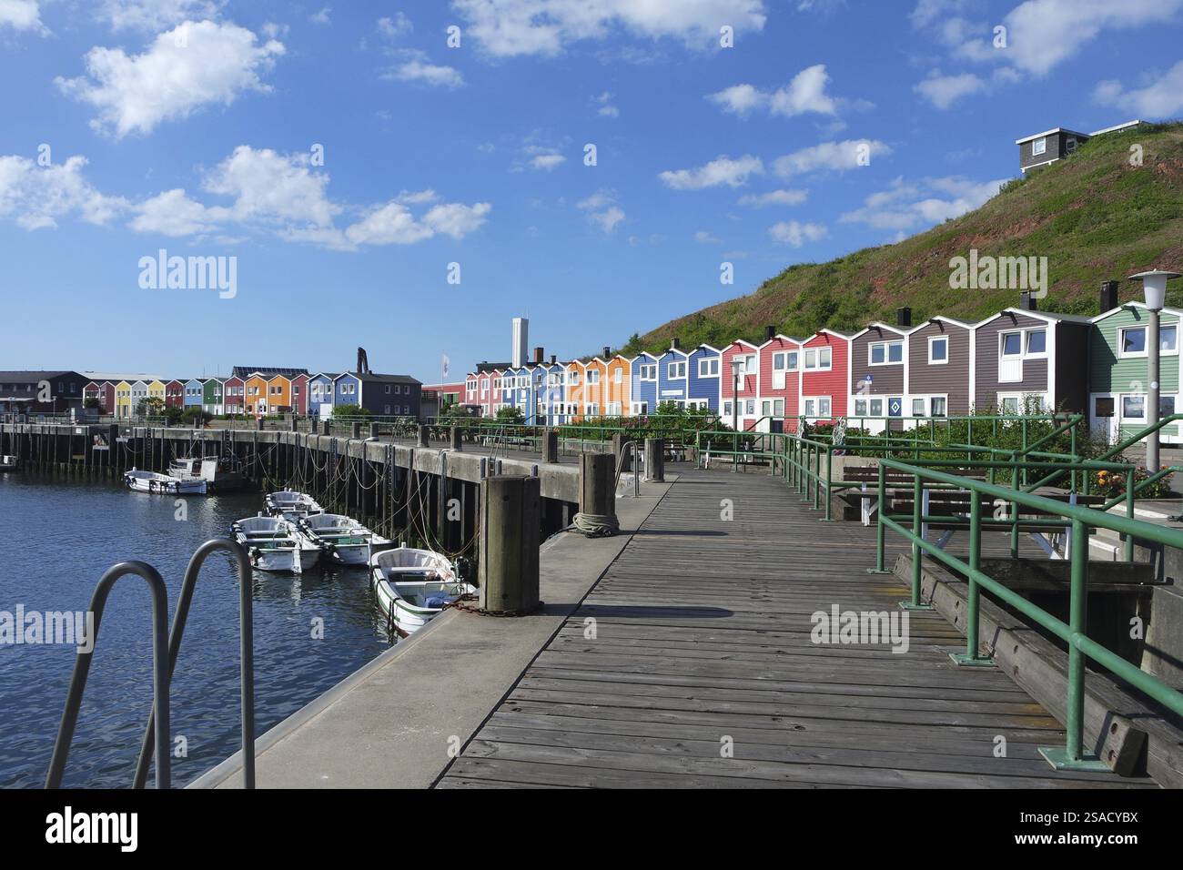 Harbor promenade helgoland island hi-res stock photography and images ...