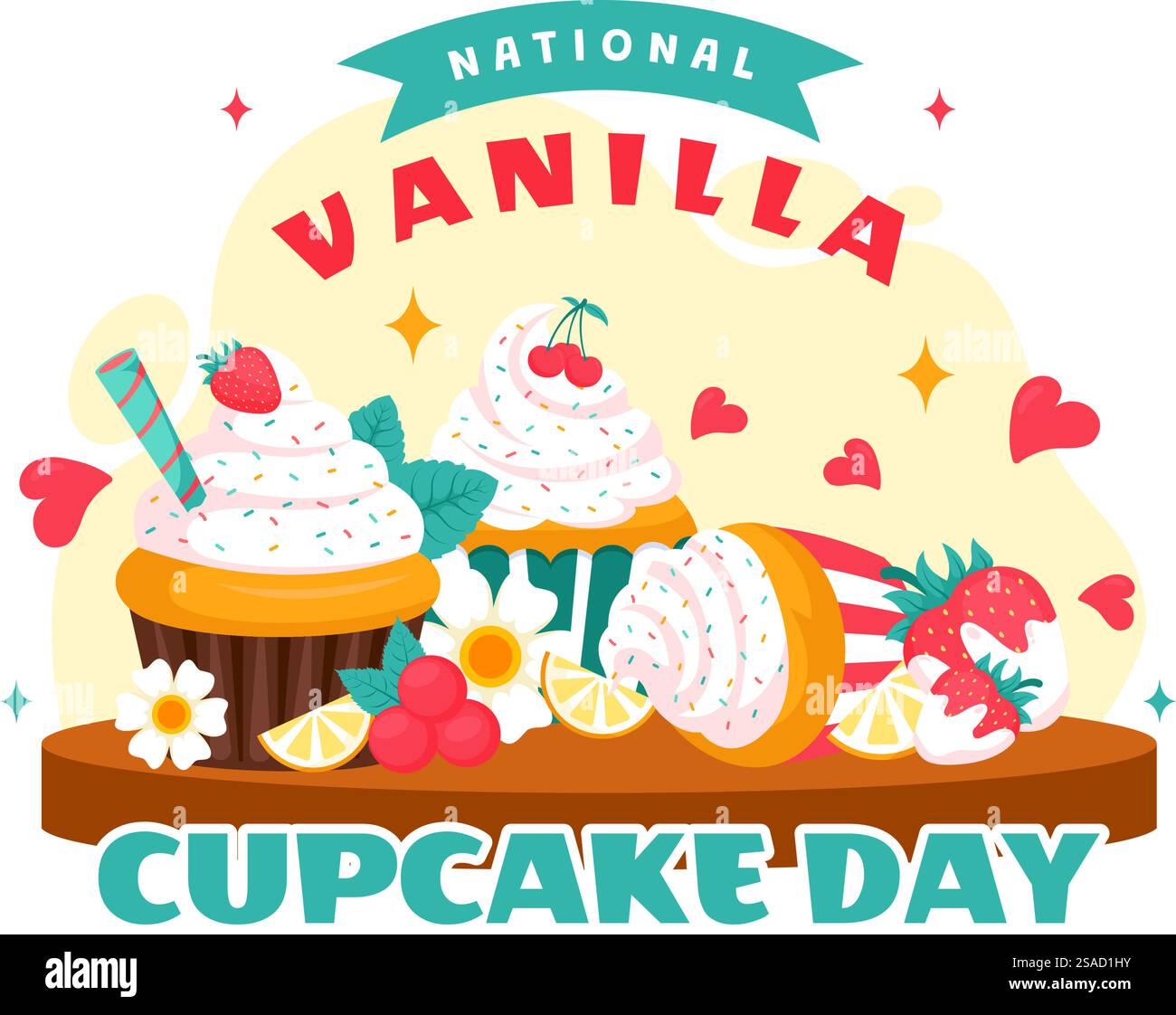 National pastry day Stock Vector Images - Alamy