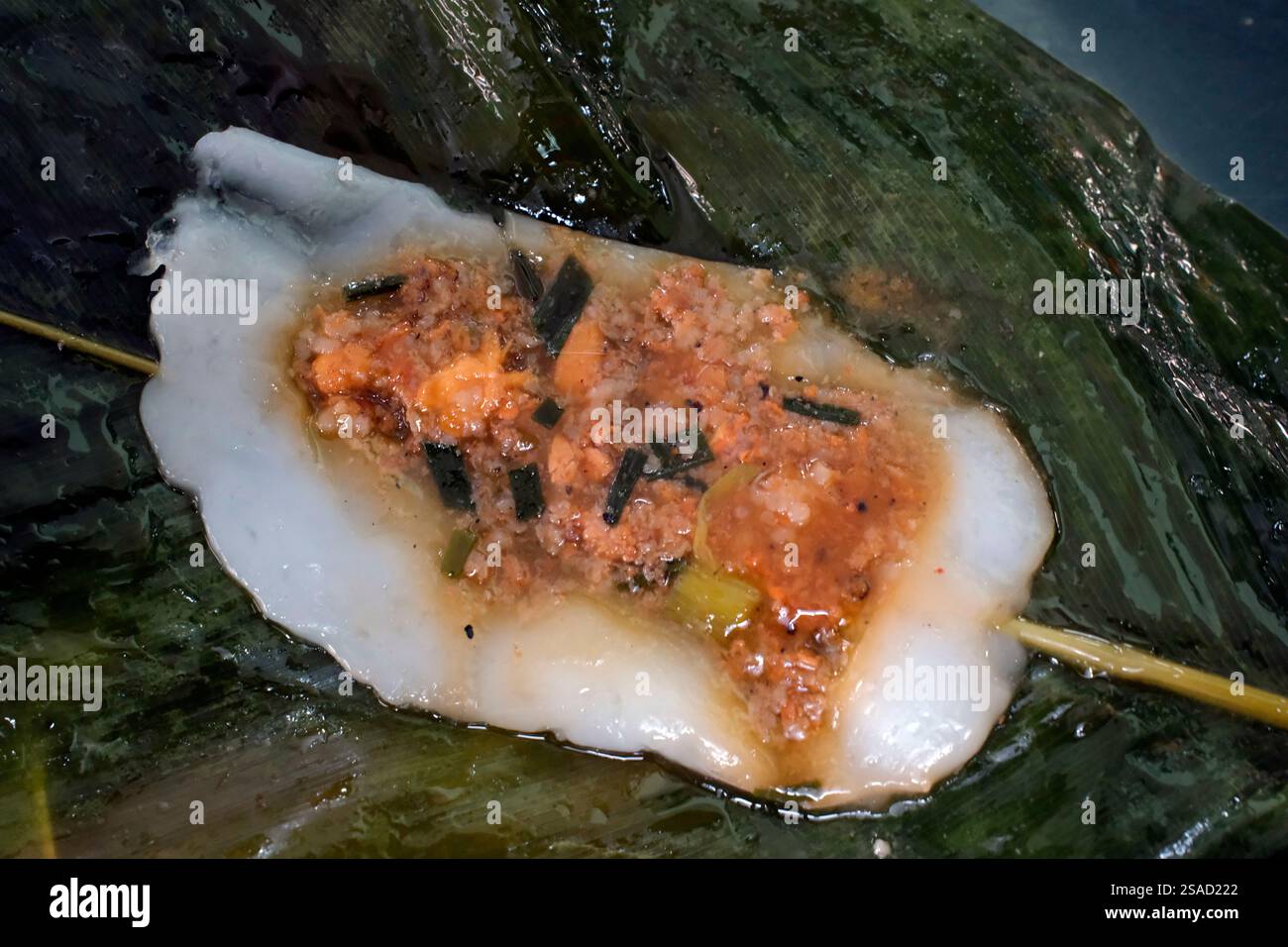 Vietnamese street food. Banh nam. Hue. Vietnam Stock Photo - Alamy