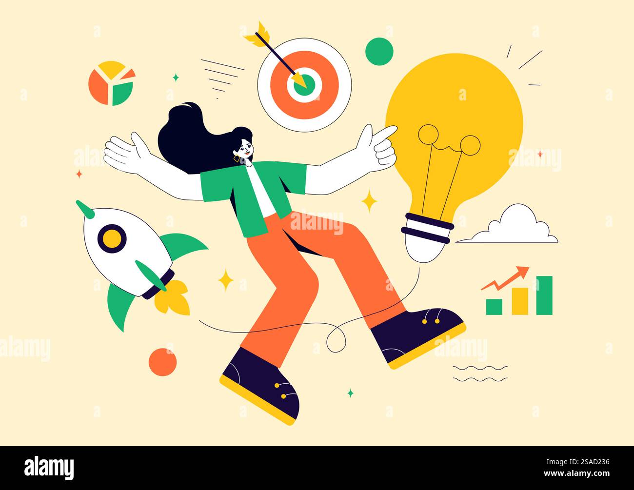 Explore an Innovative and Creative Vector Illustration Featuring a ...