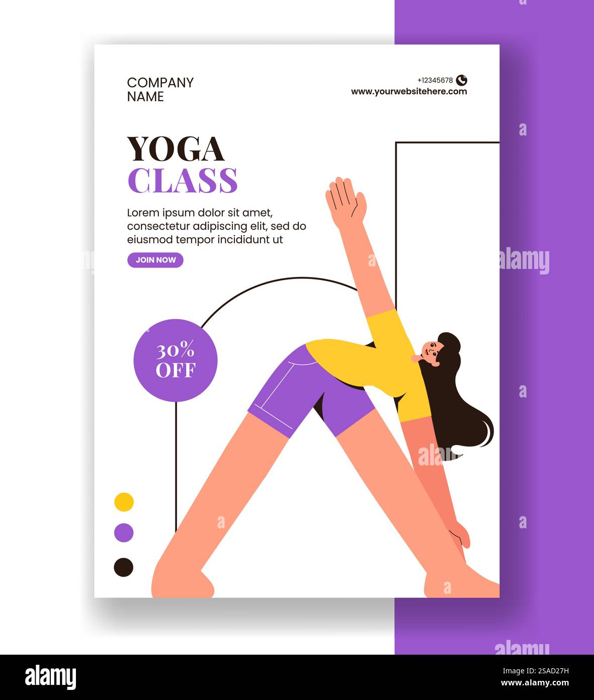 Yoga cartoon hi-res stock photography and images - Alamy