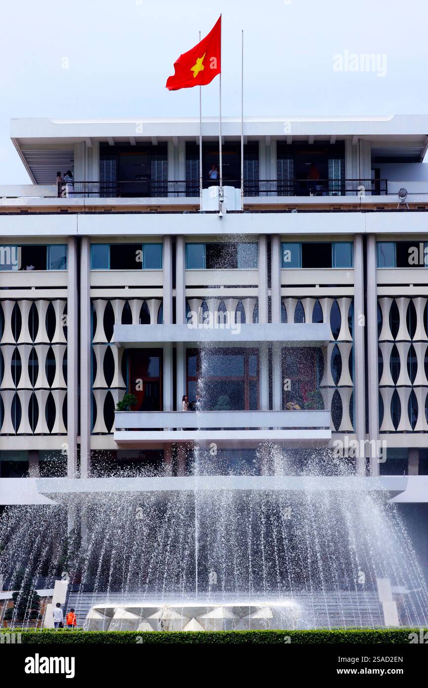 The Reunification or Independence Palace, Ho Chi Minh City (Saigon). It ...